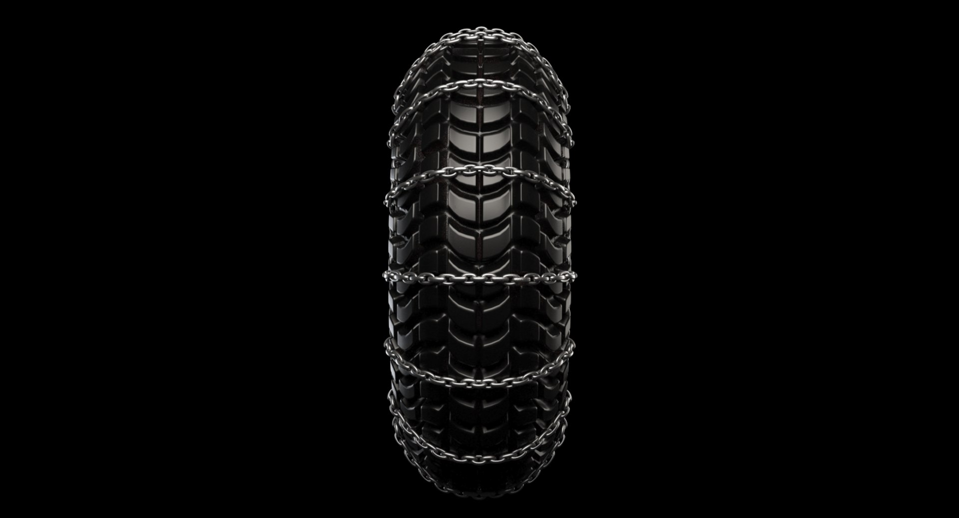 3D Chain Tire - TurboSquid 1413994