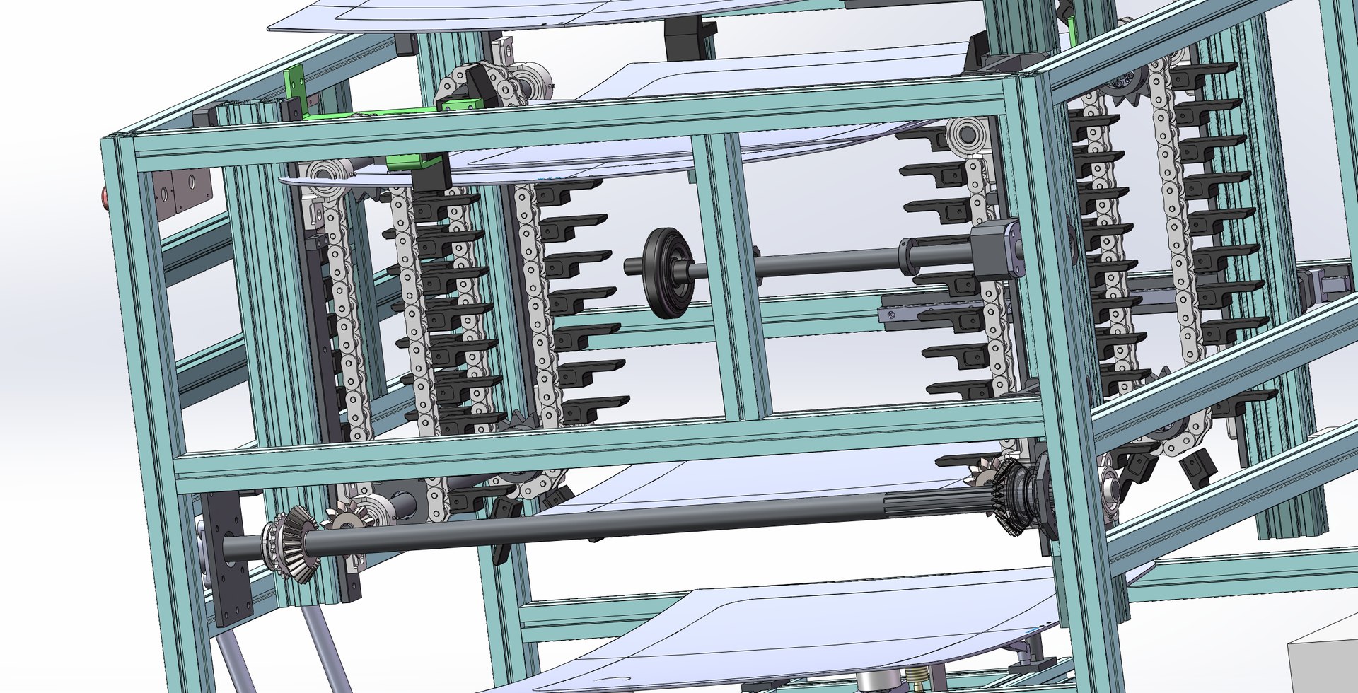 3D Chain-structure-stacking-machine - TurboSquid 1790908