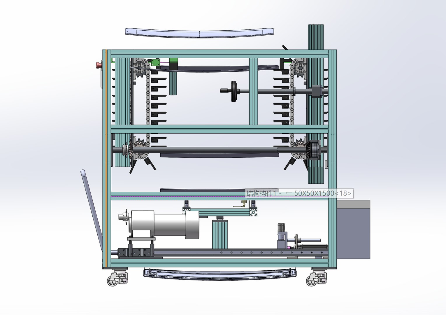 3D Chain-structure-stacking-machine - TurboSquid 1790908