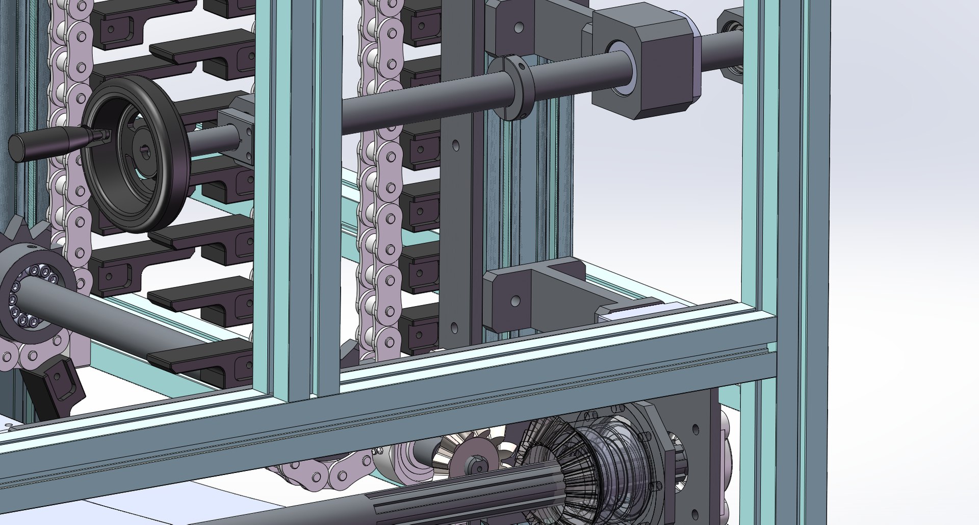 3D Chain-structure-stacking-machine - TurboSquid 1790908