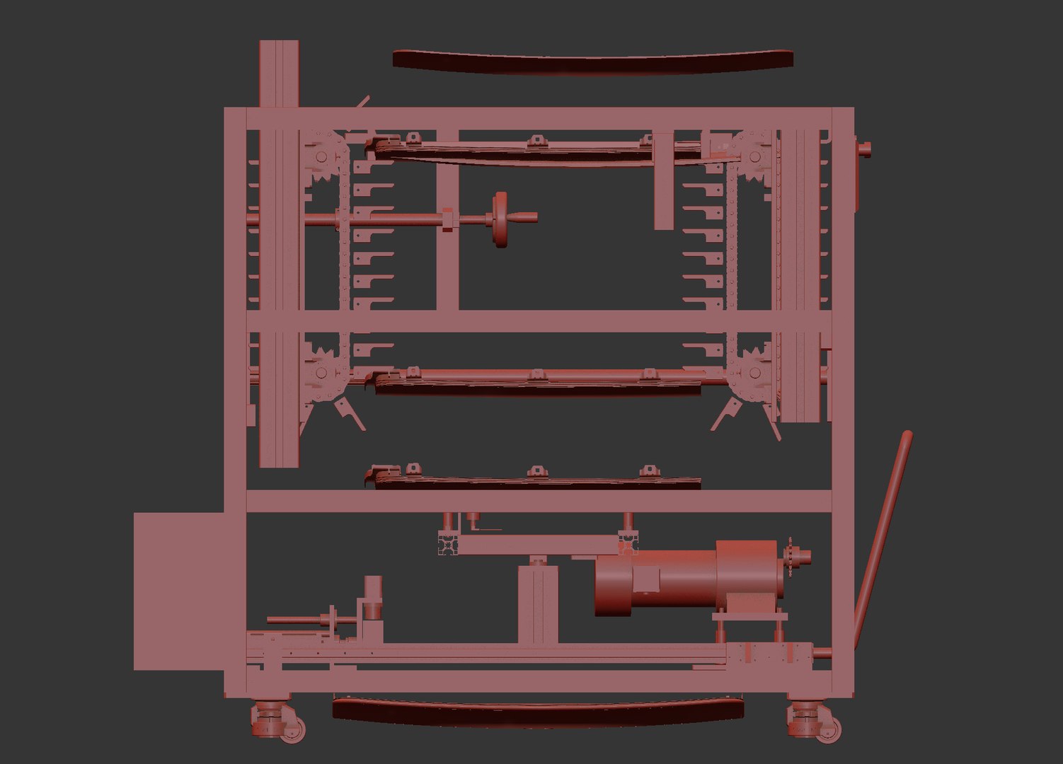 3D Chain-structure-stacking-machine - TurboSquid 1790908