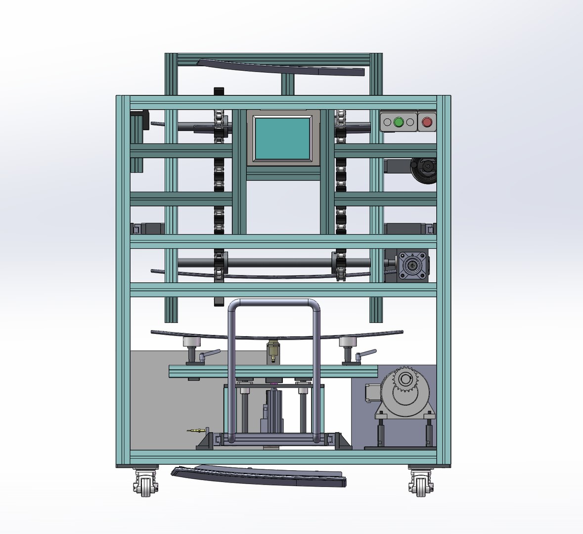 3D Chain-structure-stacking-machine - TurboSquid 1790908