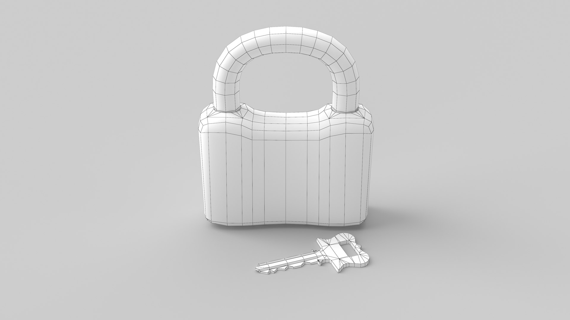 Old lock 3D - TurboSquid 1481884
