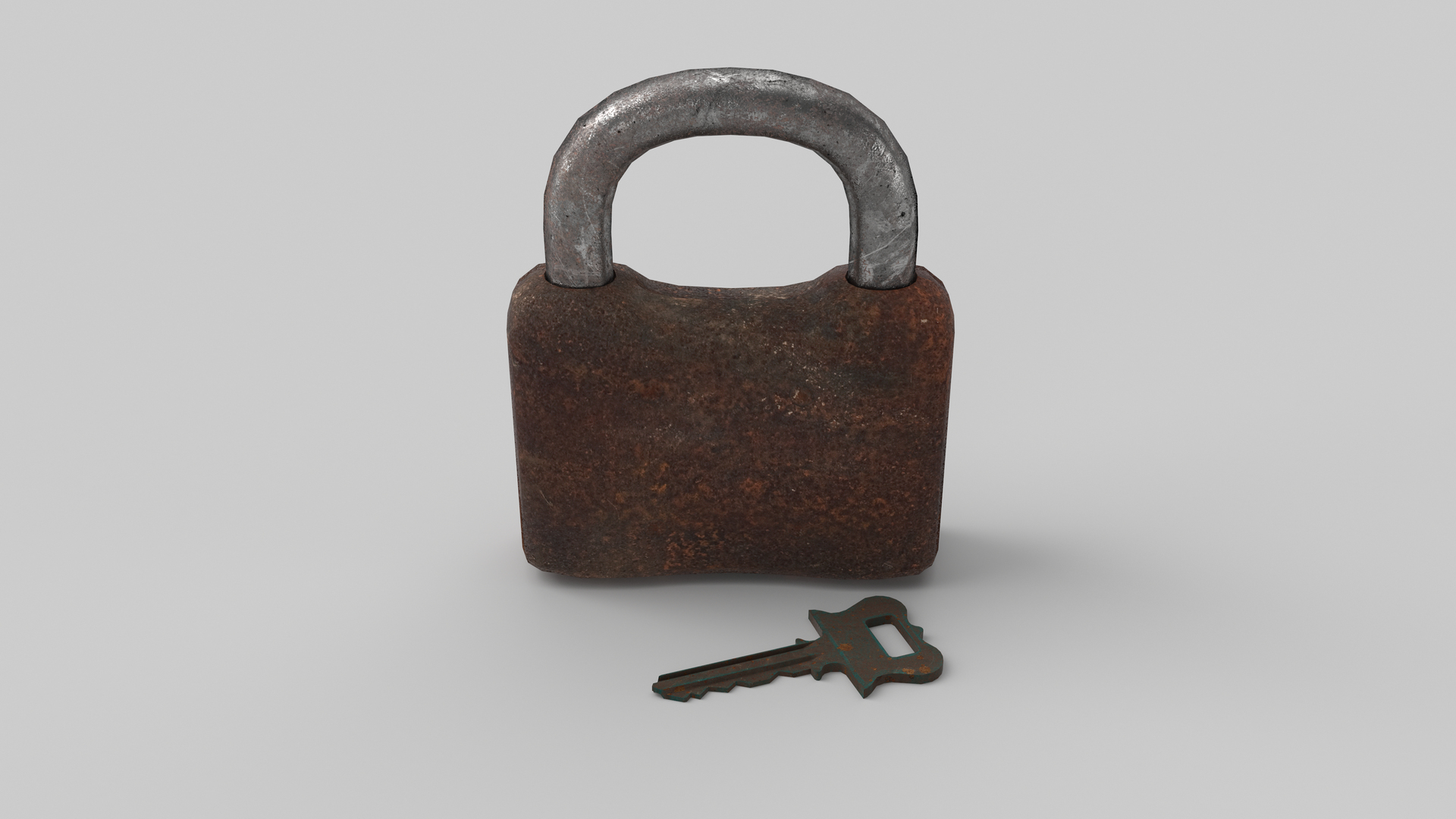 Old lock 3D - TurboSquid 1481884
