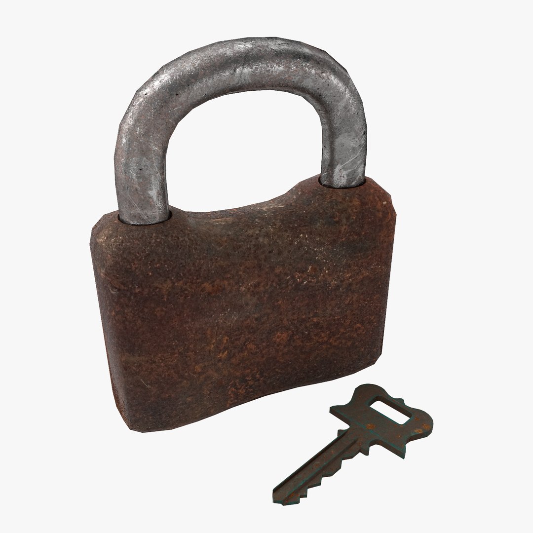 Old lock 3D - TurboSquid 1481884