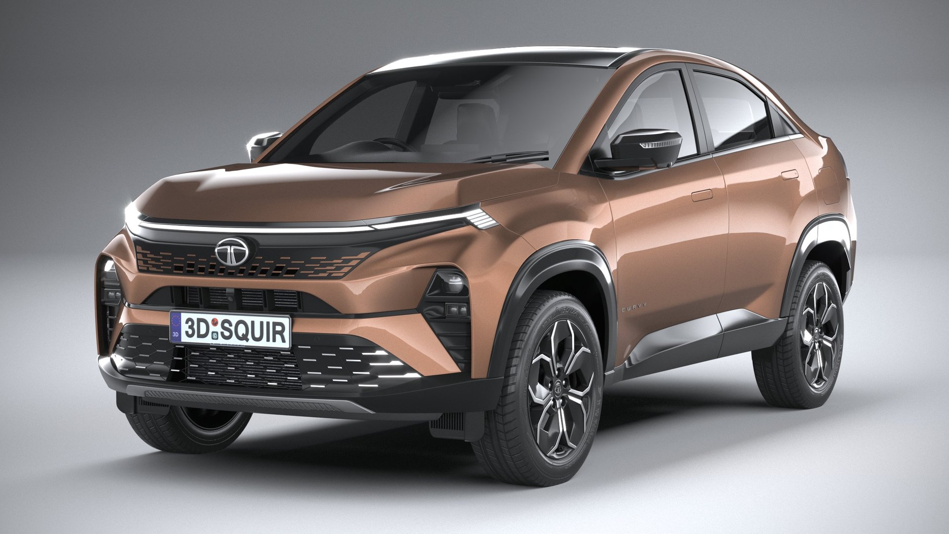 Tata Curvv 2025 3D Model - TurboSquid 2360842
