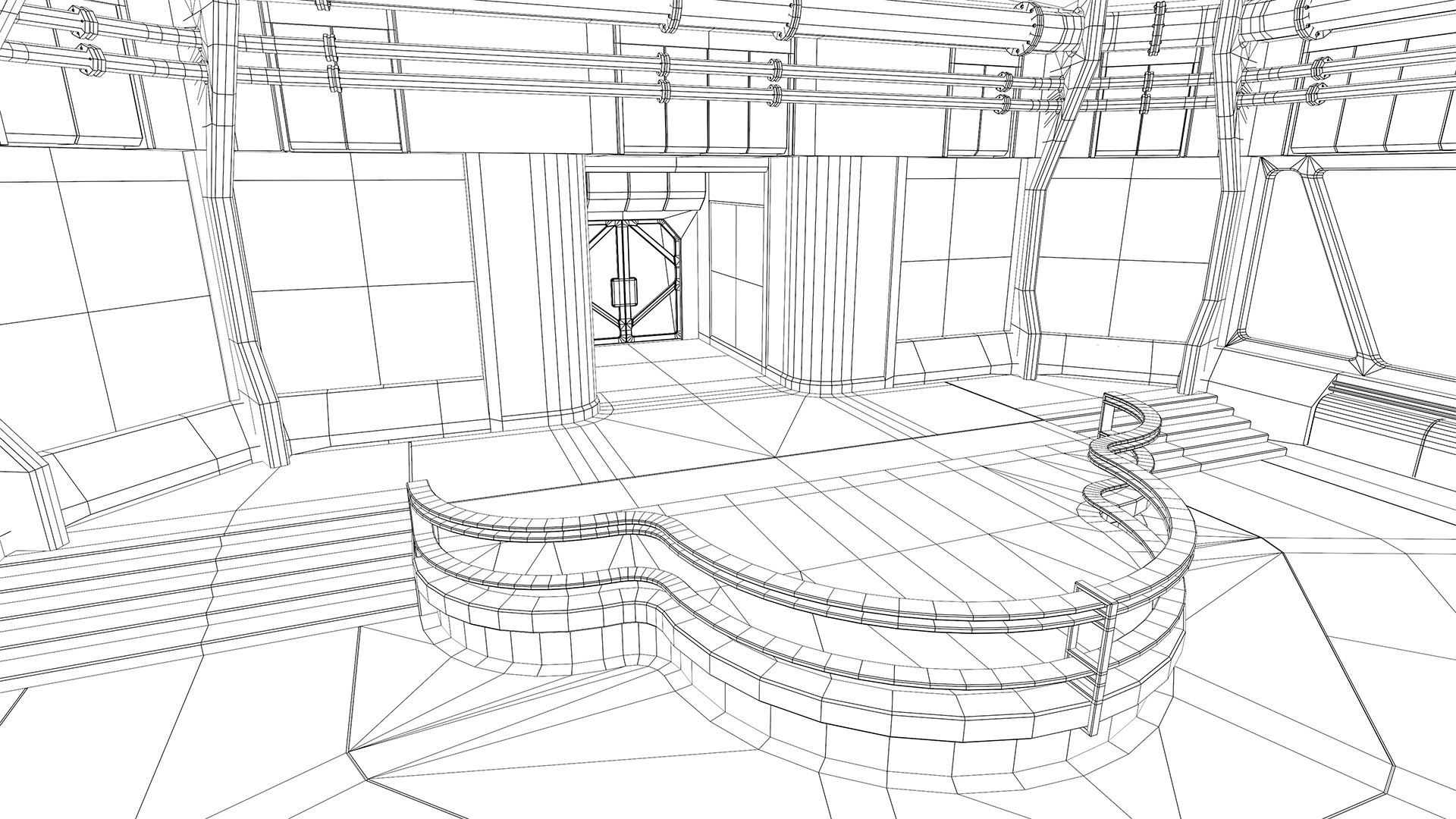 Pbr scifi control 3D - TurboSquid 1598123