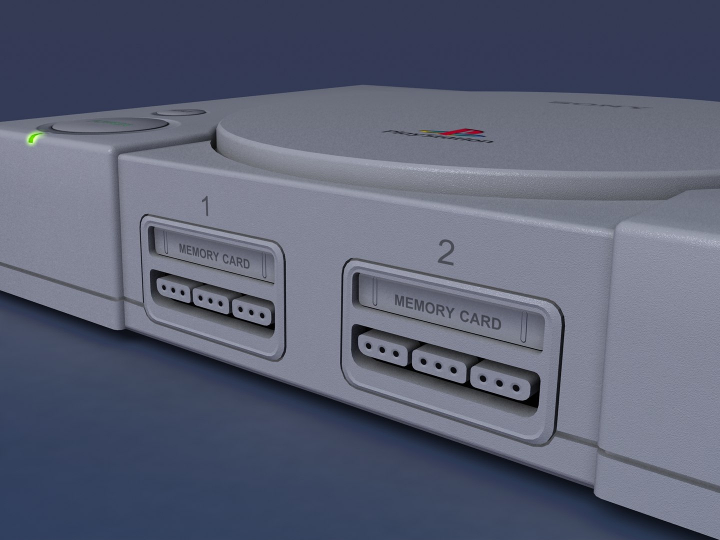 3d Model Of Playstation 1