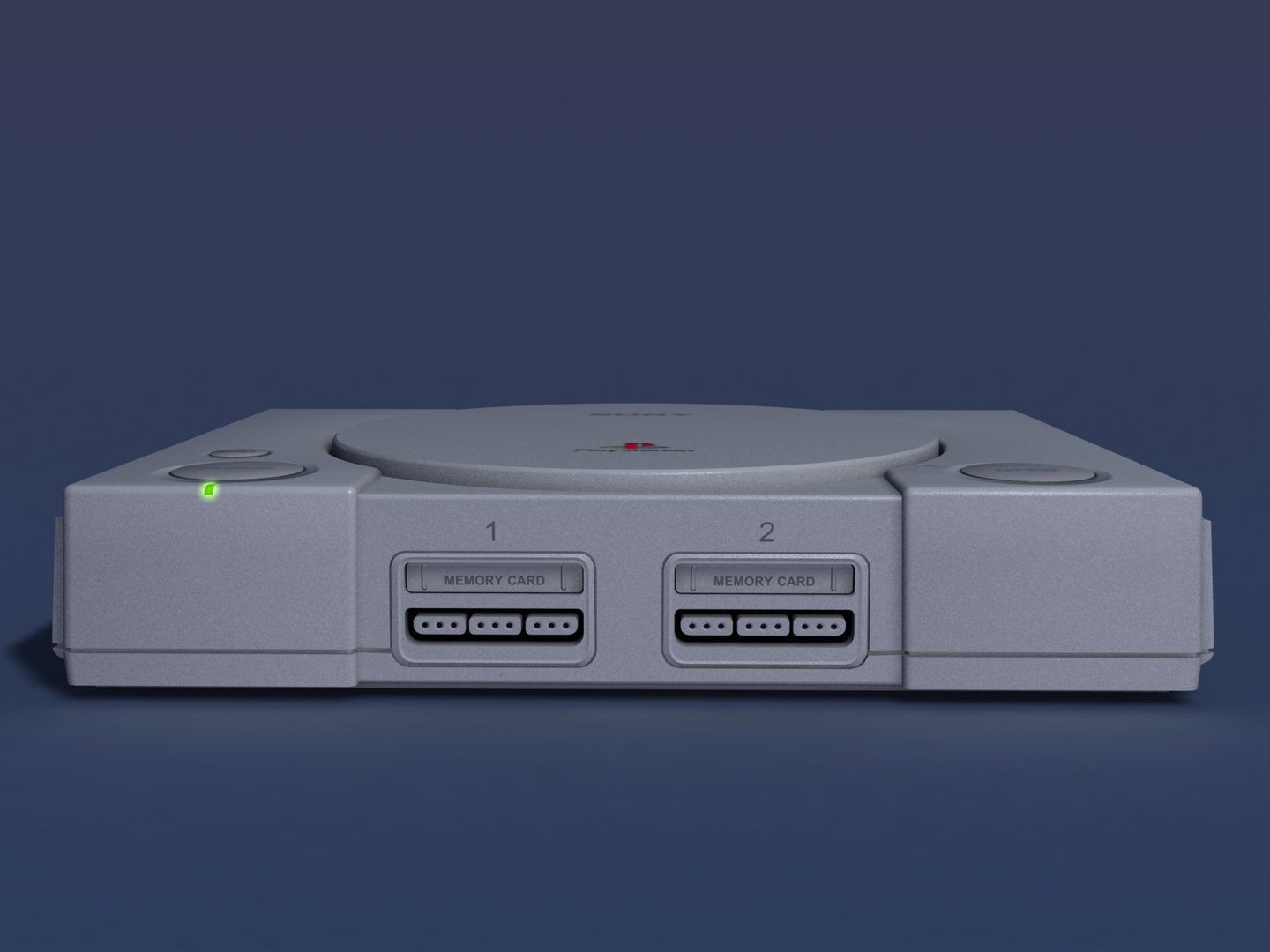 3d Model Of Playstation 1