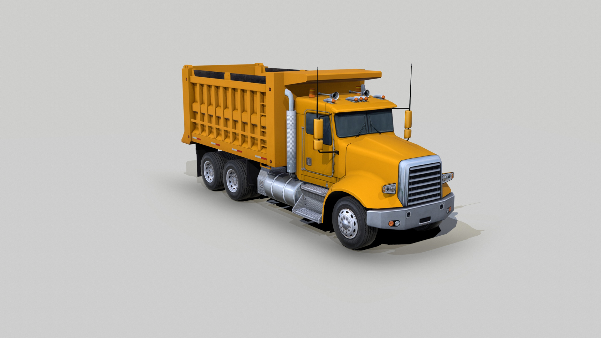 3D Heavy Dump Truck Model - TurboSquid 2418601