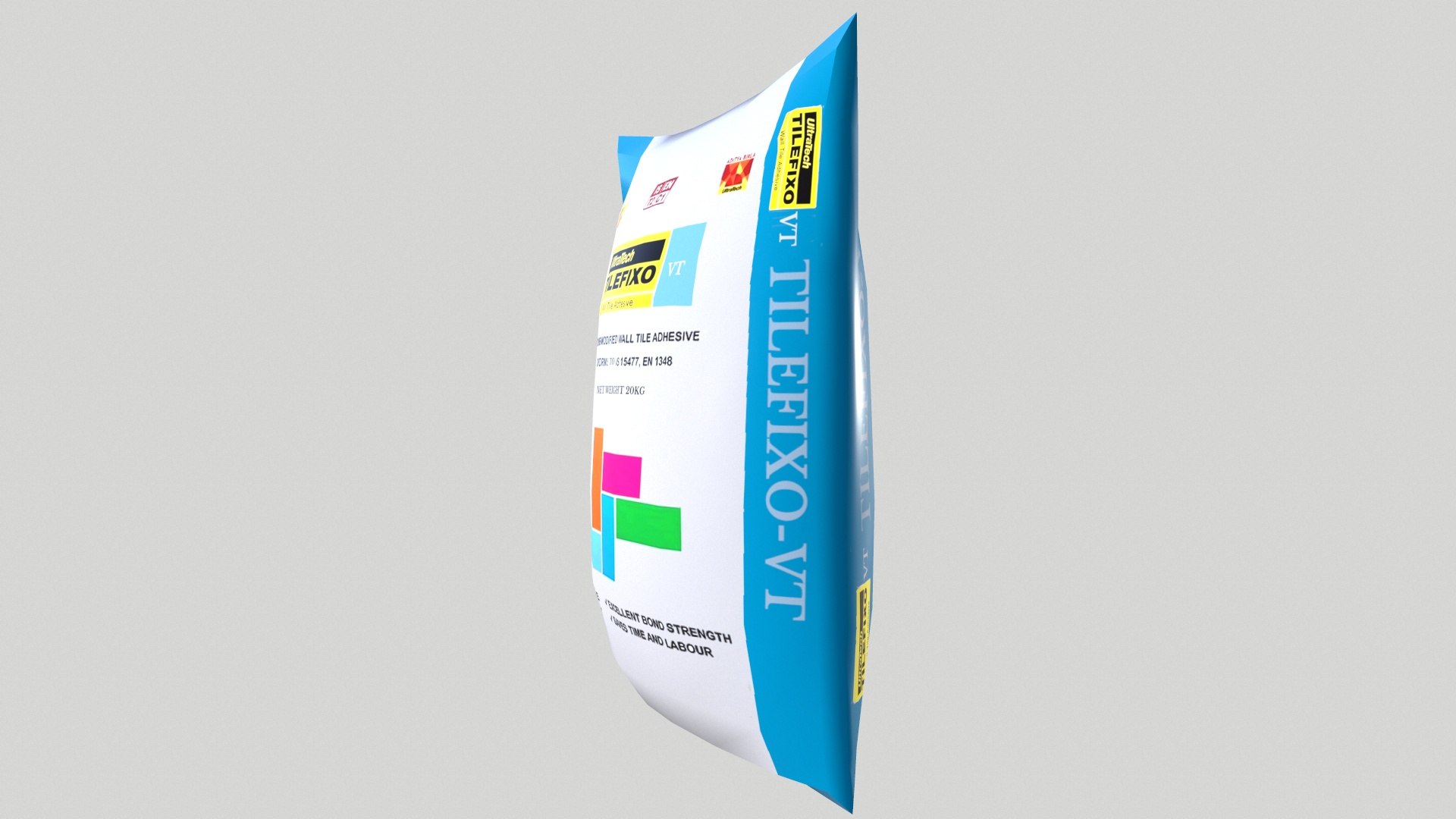 3D UltraTech Cement Bag - TurboSquid 2297276