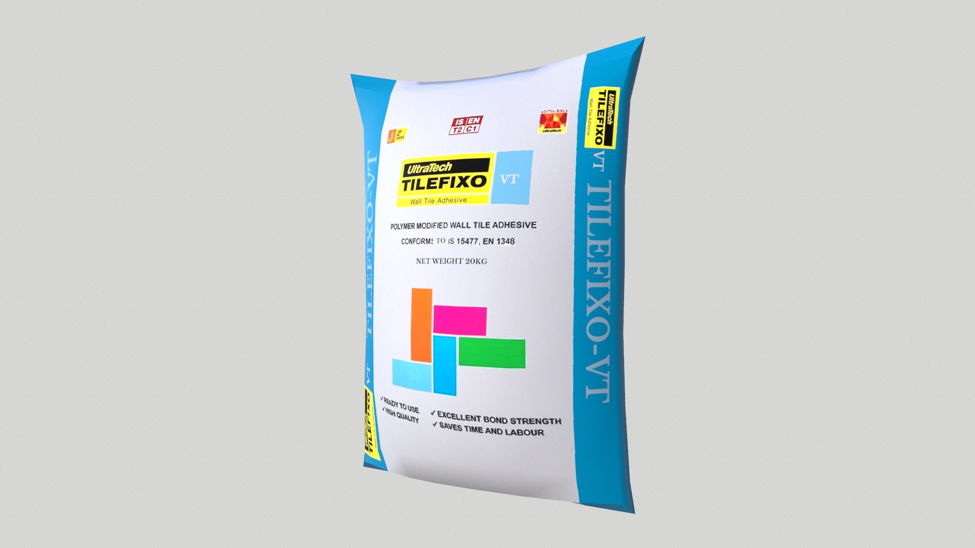 3D UltraTech Cement Bag - TurboSquid 2297276