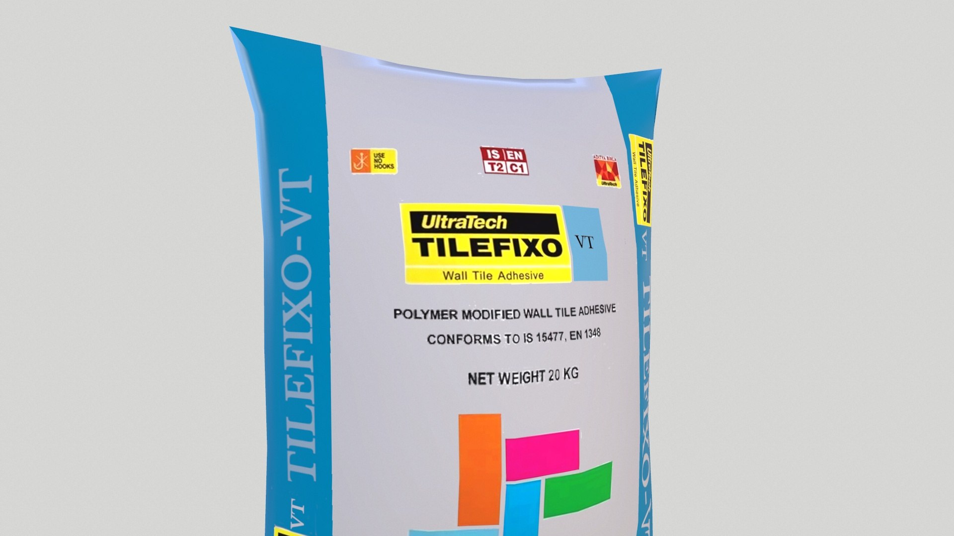 3D UltraTech Cement Bag - TurboSquid 2297276