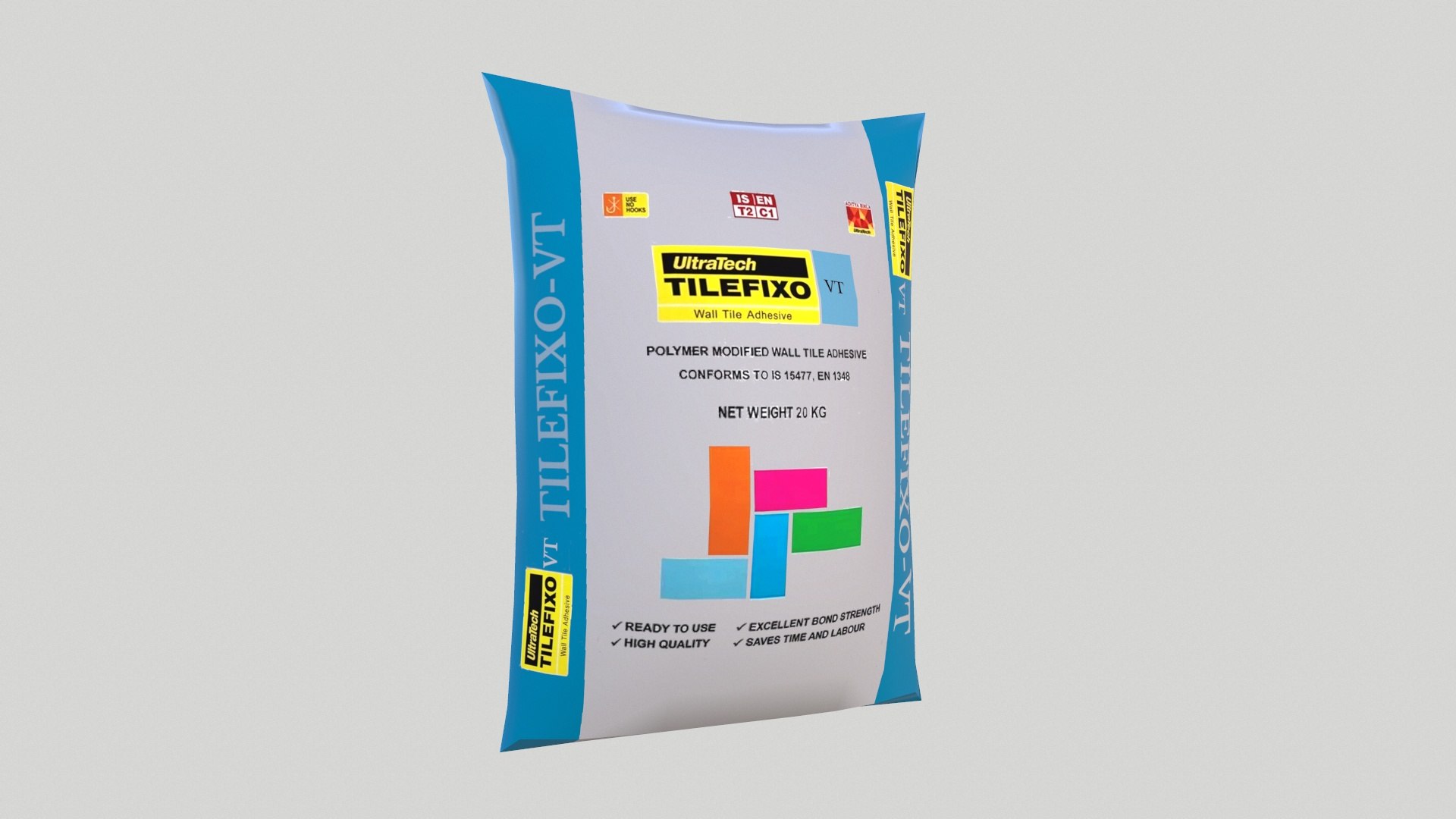 3D UltraTech Cement Bag - TurboSquid 2297276