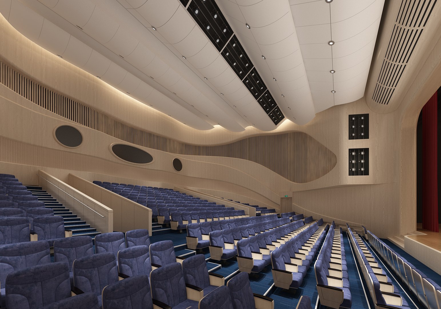 3D Theater 04 - TurboSquid 2049318