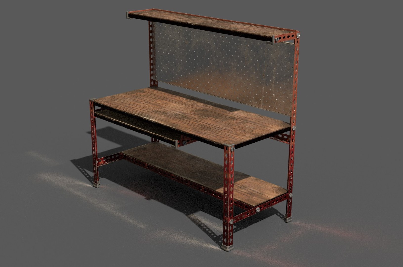 3D Workbench With Tools - TurboSquid 2055056
