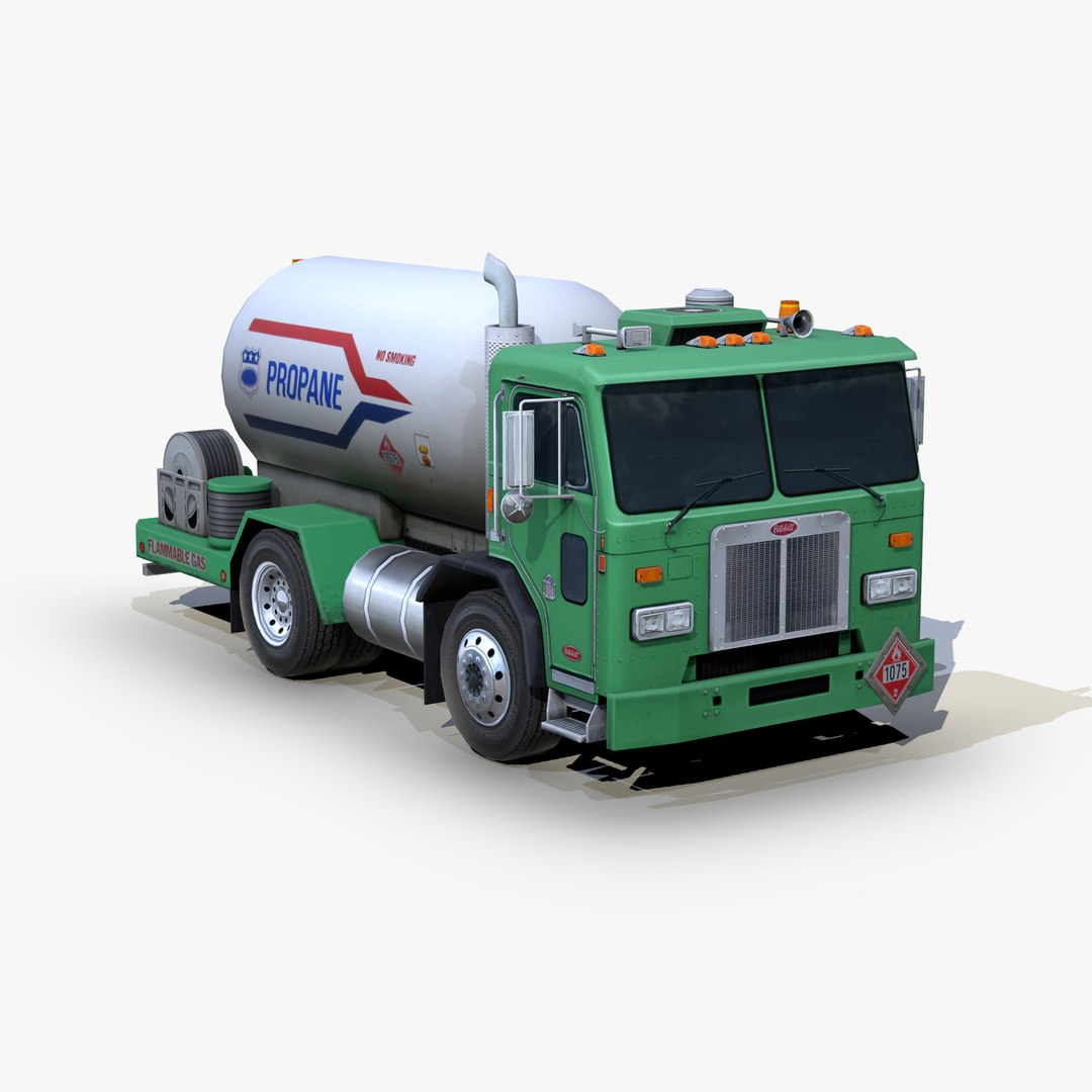 Peterbilt 320 2005 Propane S01 3D Model - TurboSquid 2190128