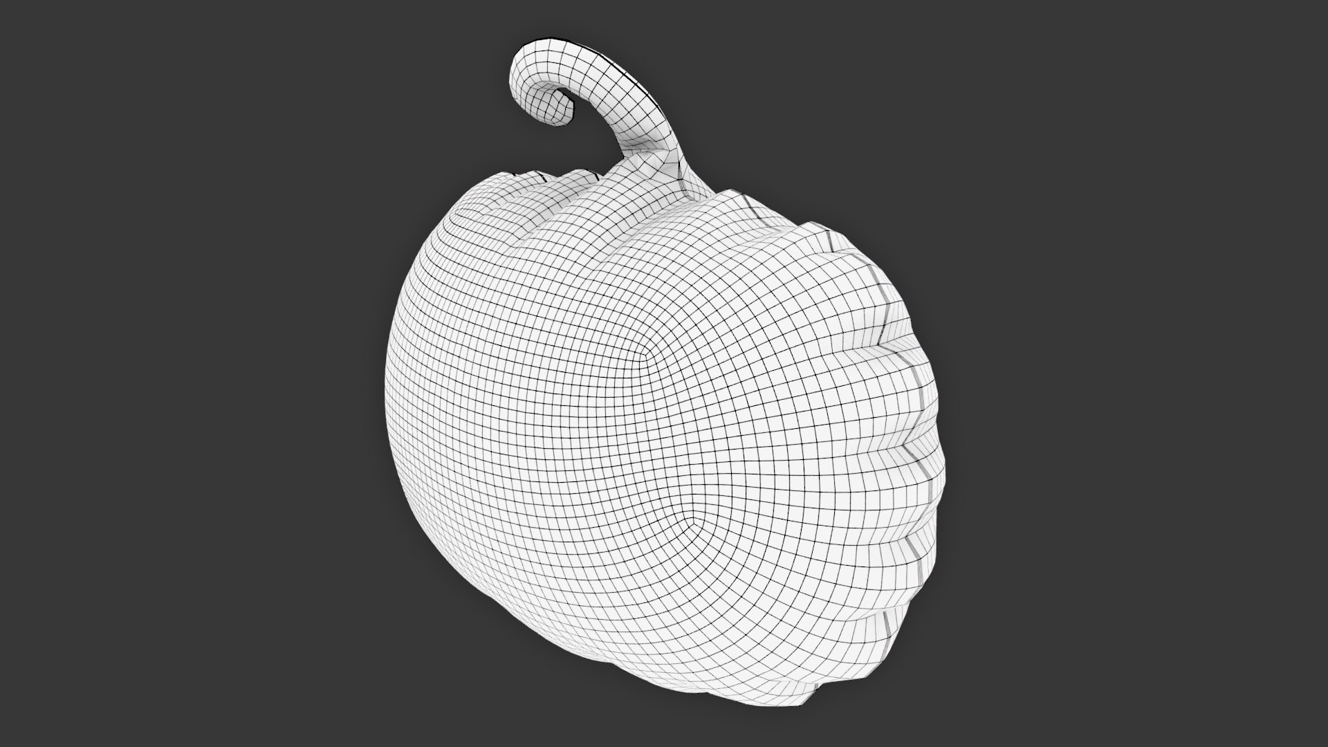 3D Model Scary Pumpkin Foil Helium Balloon 02 - TurboSquid 2479047