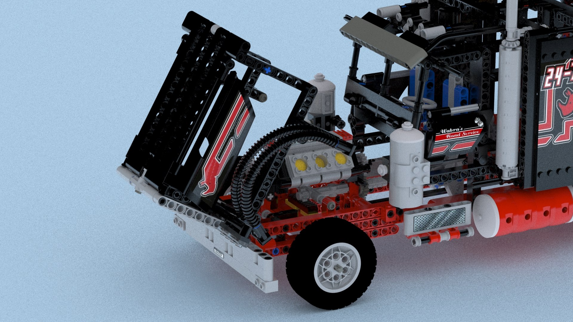 3D Lego Tow Truck 8285 - TurboSquid 2327068