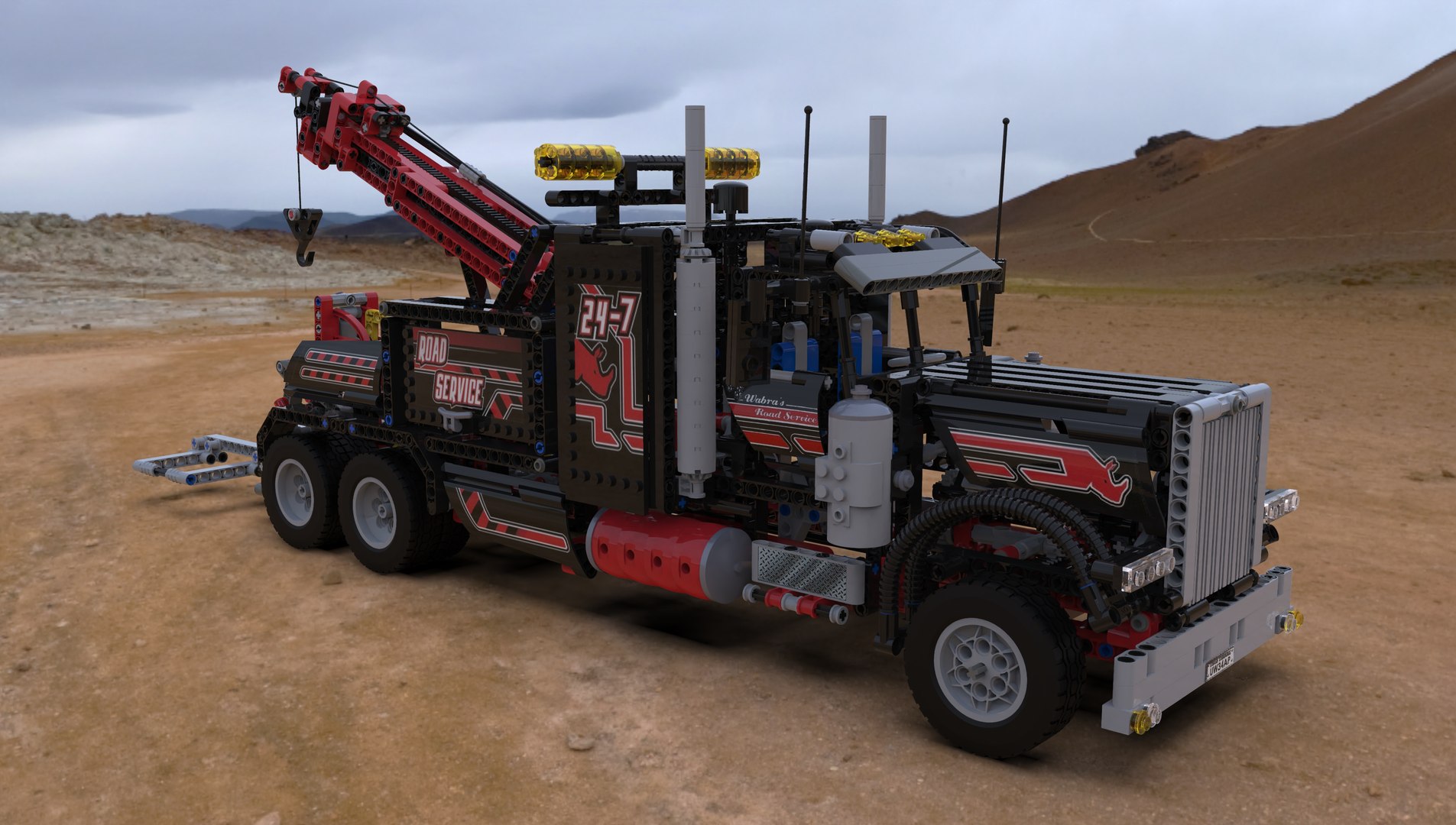 3D Lego Tow Truck 8285 - TurboSquid 2327068