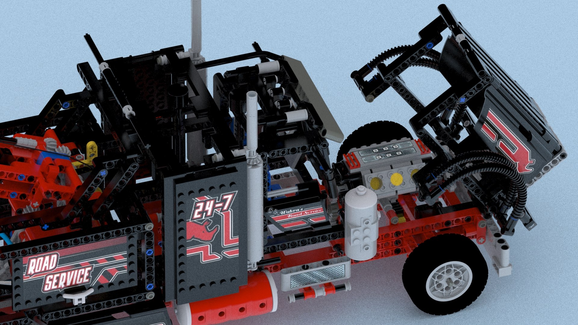 3D Lego Tow Truck 8285 - TurboSquid 2327068