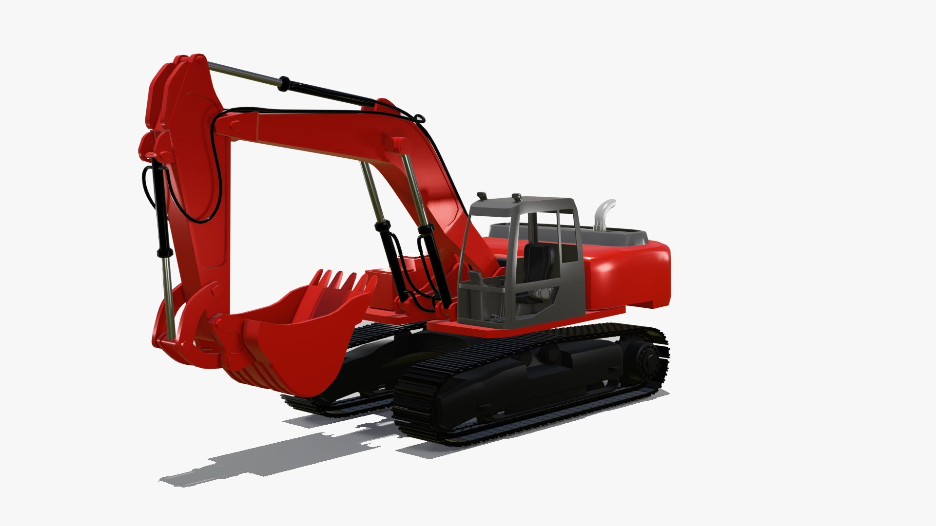 modelo 3d Excavator digger 3 - TurboSquid 2035749