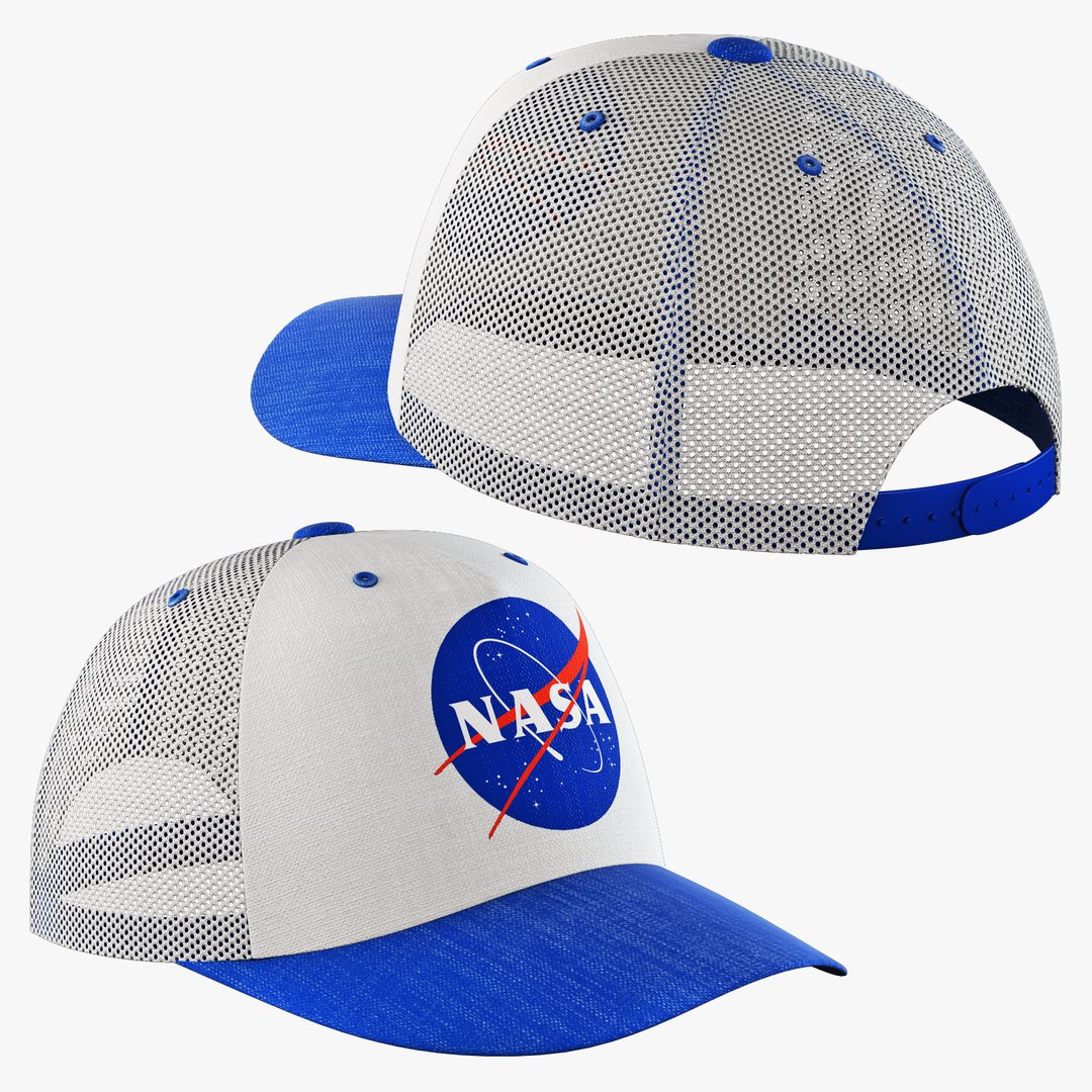 3D Decorative Set White NASA Model - TurboSquid 2041172