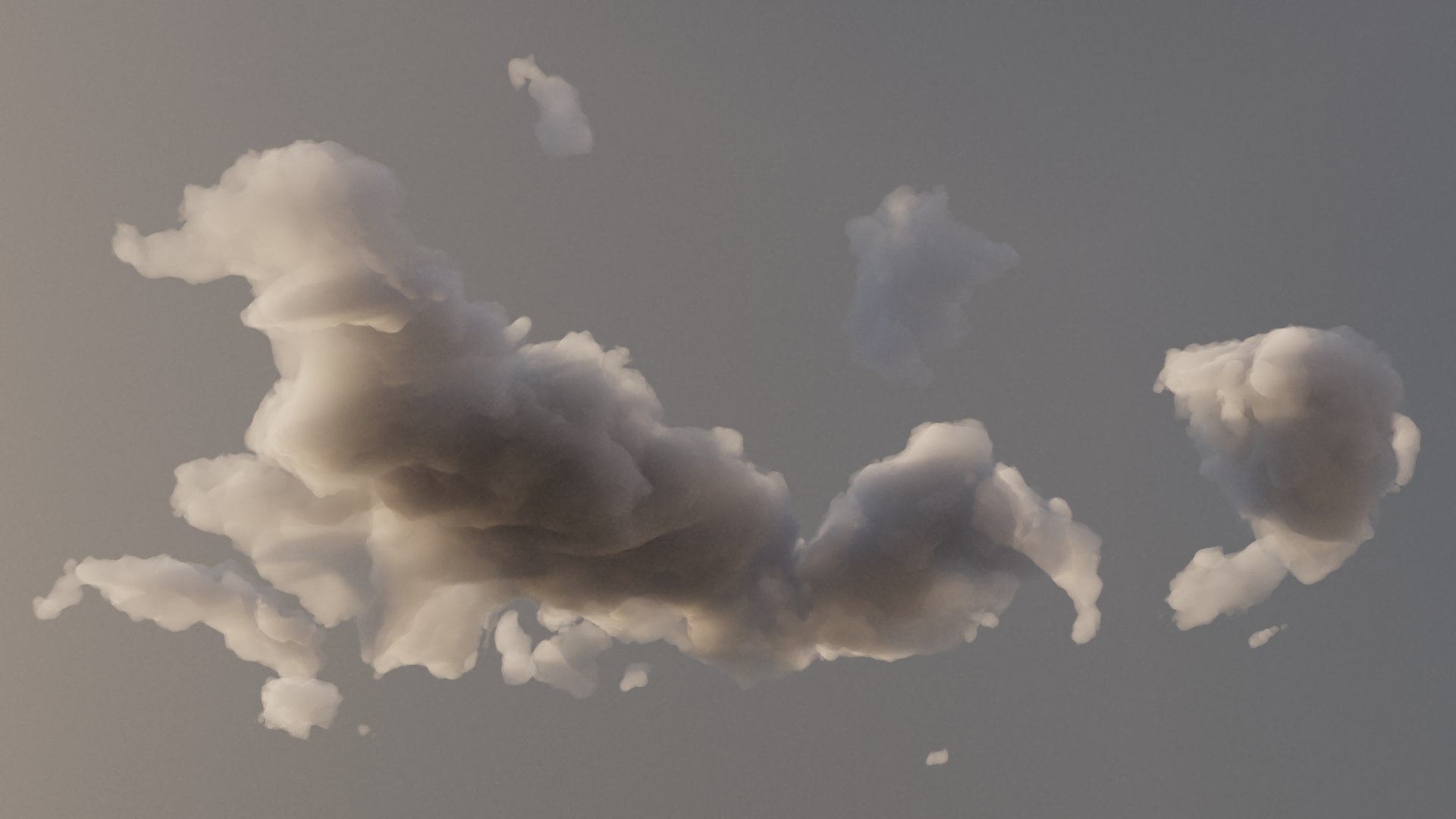 3D Cloud Polygon Blender 3 model - TurboSquid 1895716