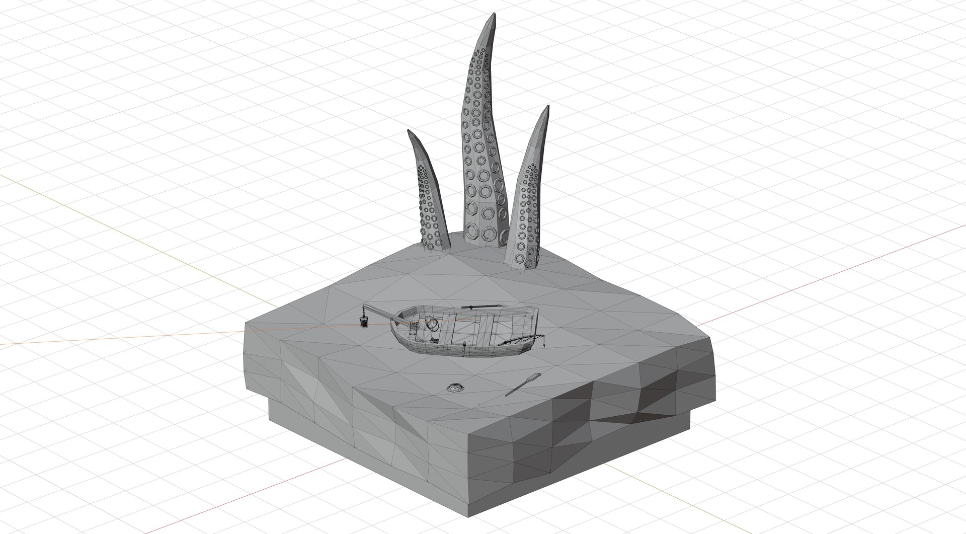3D Mini Landscape - Ocean Model - TurboSquid 1970200