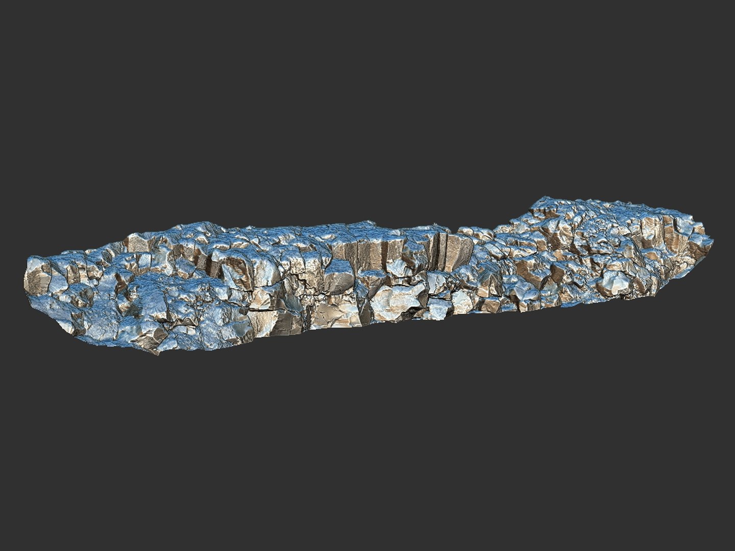 3D Iceland Basalt Cliff - TurboSquid 1606455