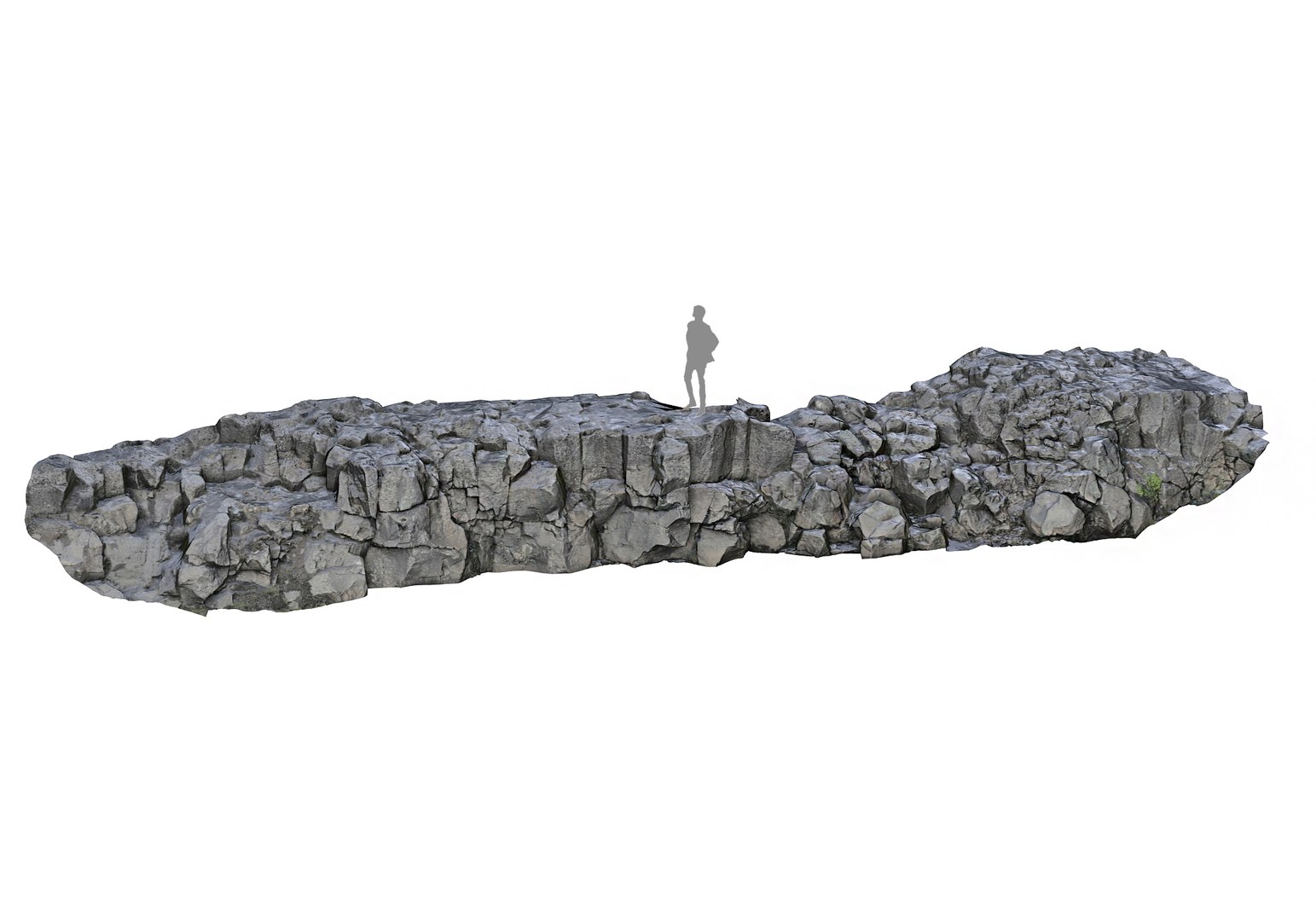 3D Iceland Basalt Cliff - TurboSquid 1606455