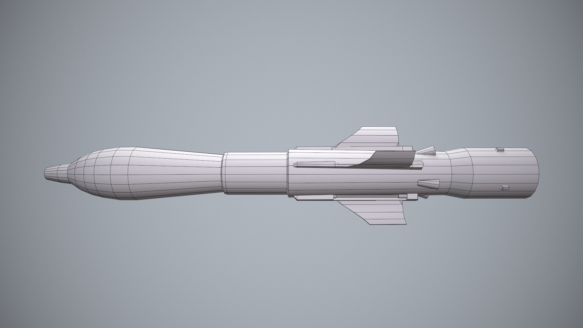 3D Launcher HOT 3 With Missile Model - TurboSquid 2214257