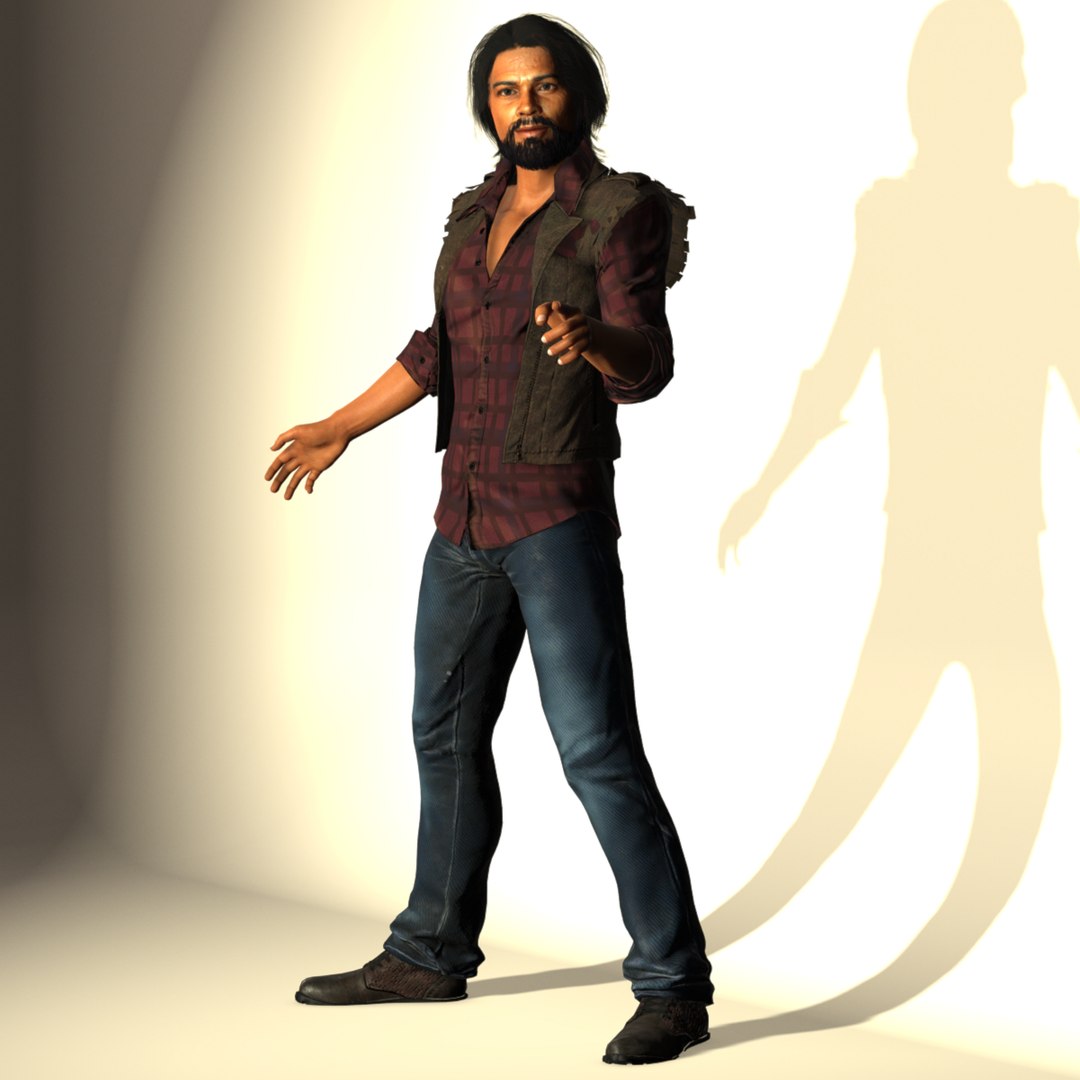 3D Realistic Charlie Cw Model - TurboSquid 1550898