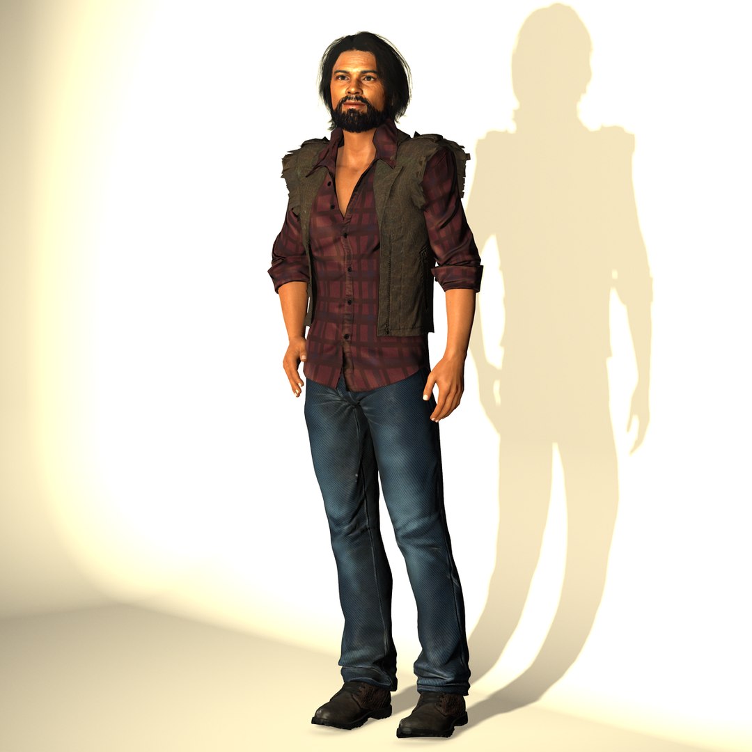 3D Realistic Charlie Cw Model - TurboSquid 1550898