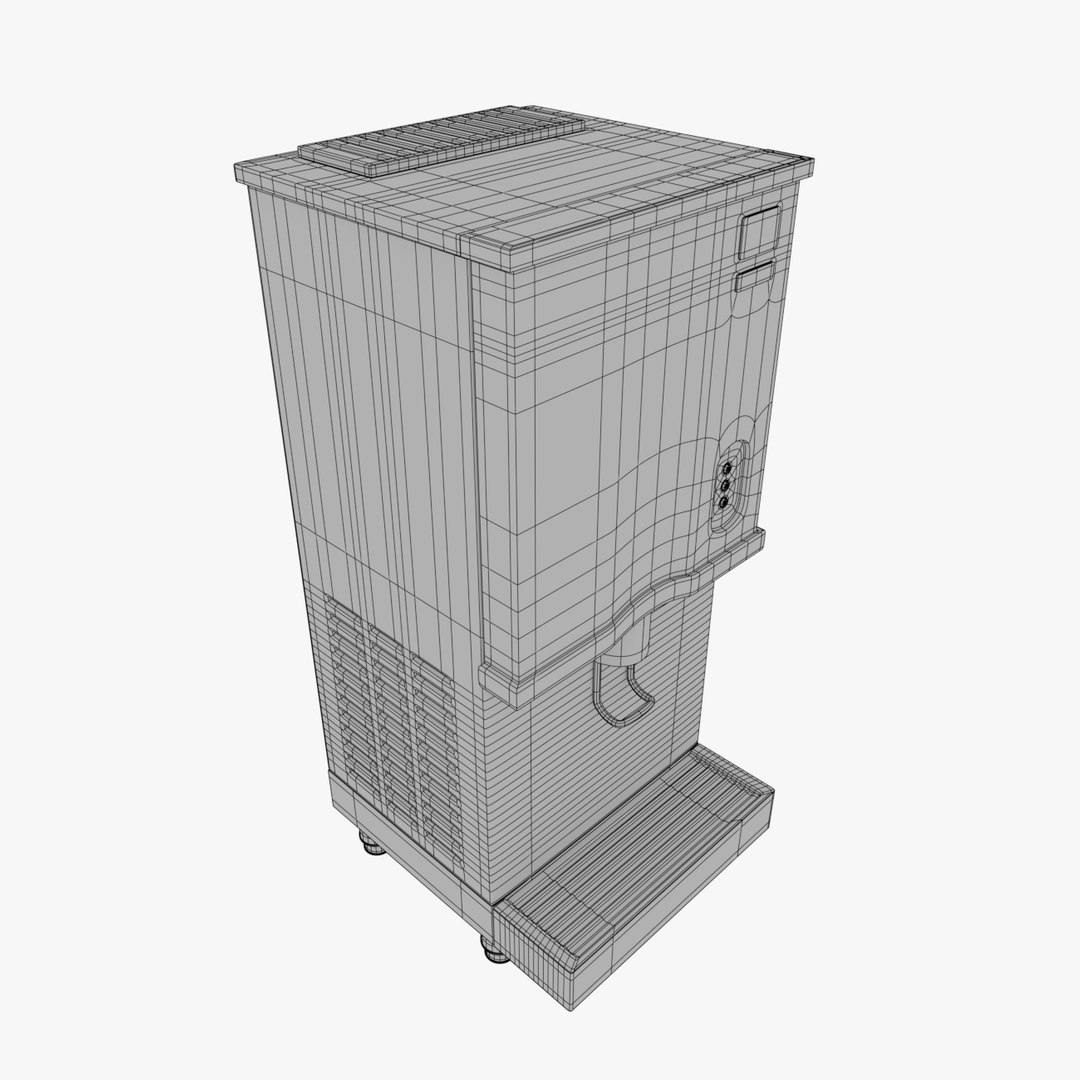Water Dispenser 3d Model