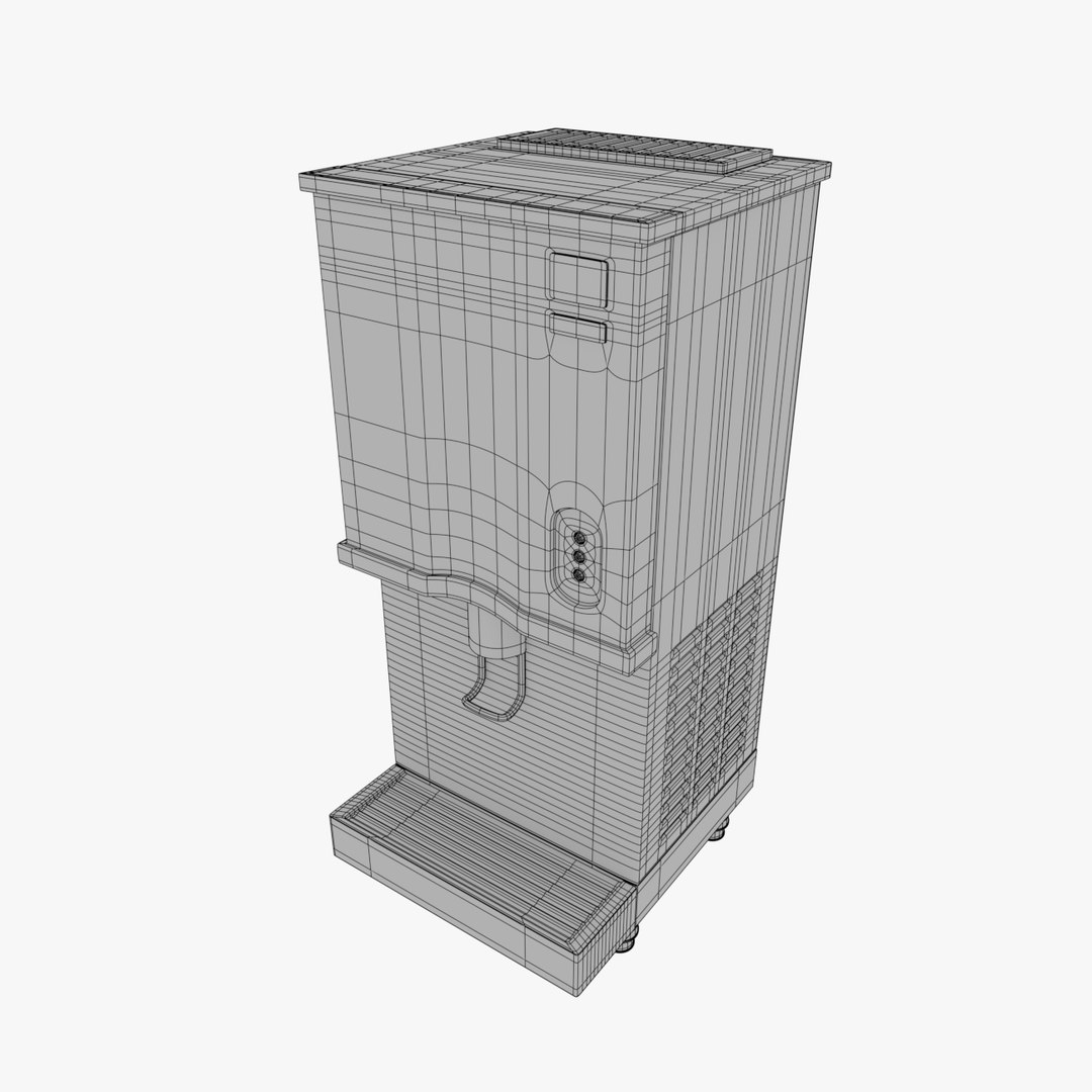 Water Dispenser 3d Model