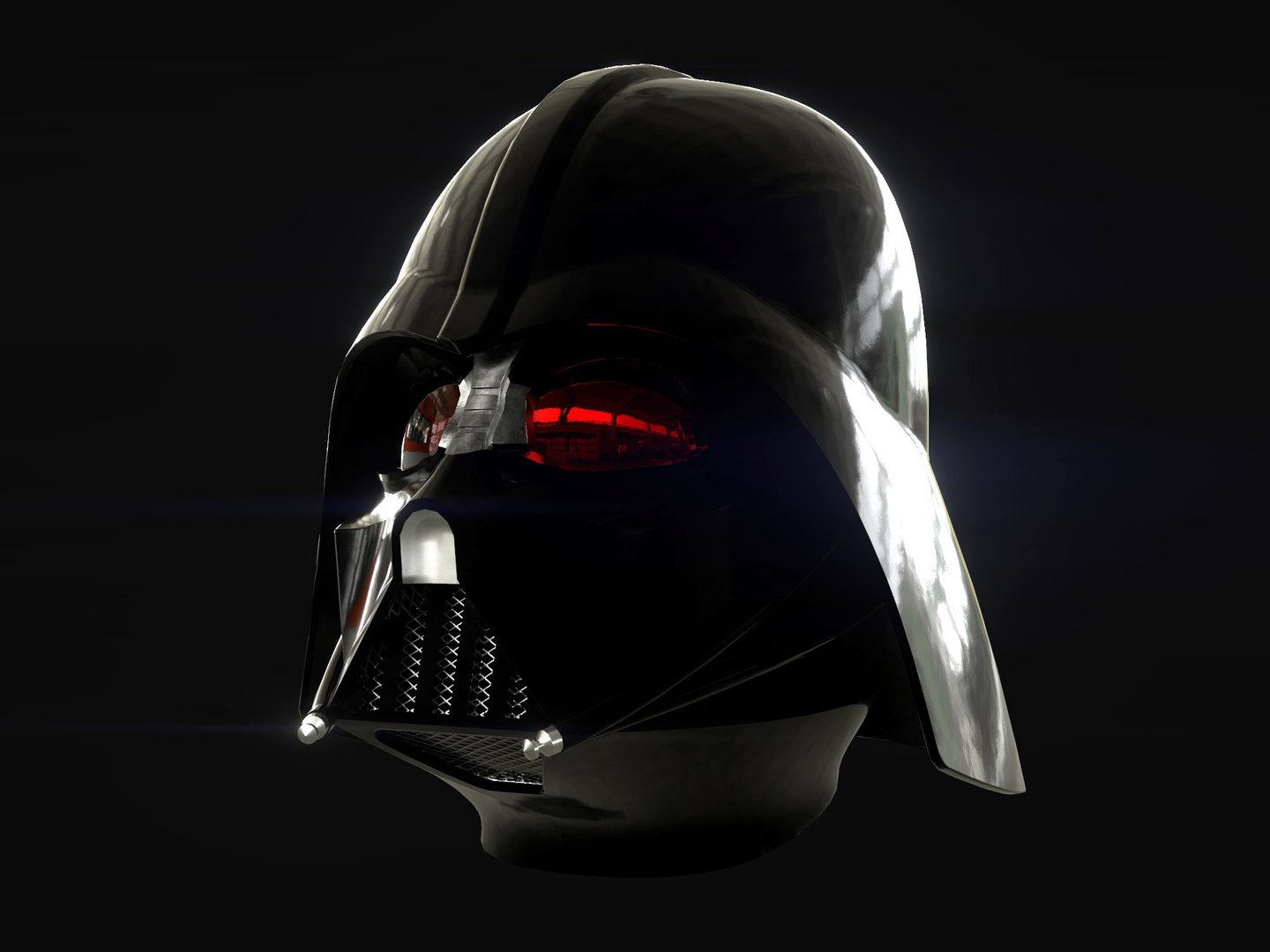3D Darth Vader Helmet - TurboSquid 1820149