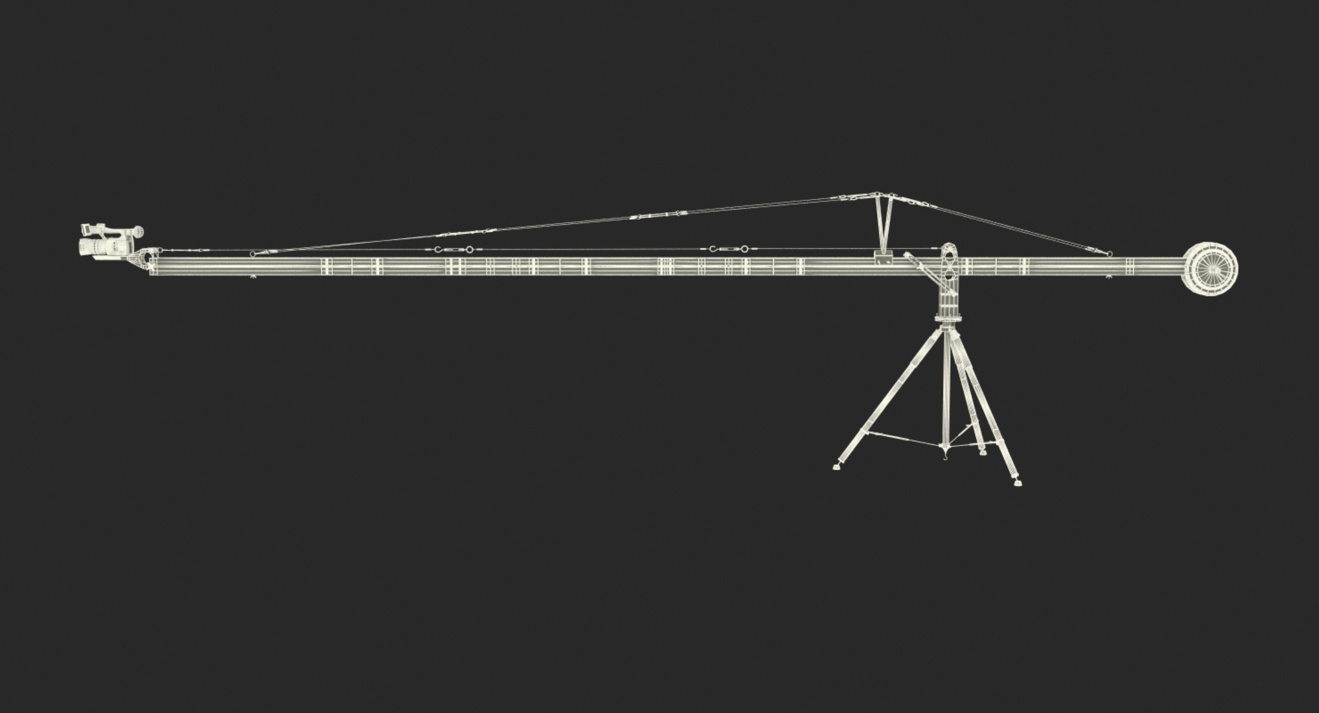 3D Camera Crane Hd Camcorder Model - TurboSquid 1265997
