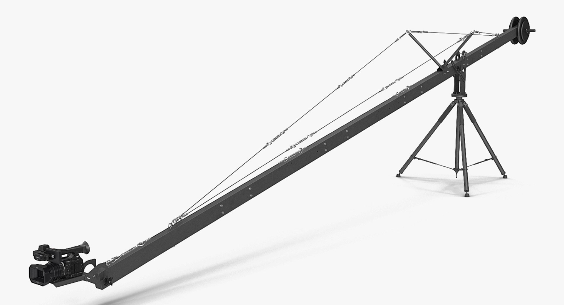 3D Camera Crane Hd Camcorder Model - TurboSquid 1265997