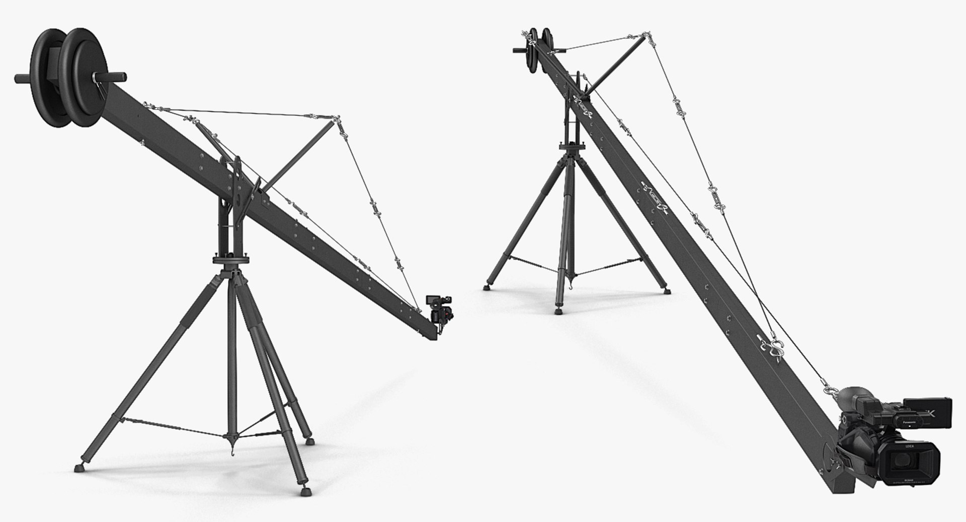 3D Camera Crane Hd Camcorder Model - TurboSquid 1265997