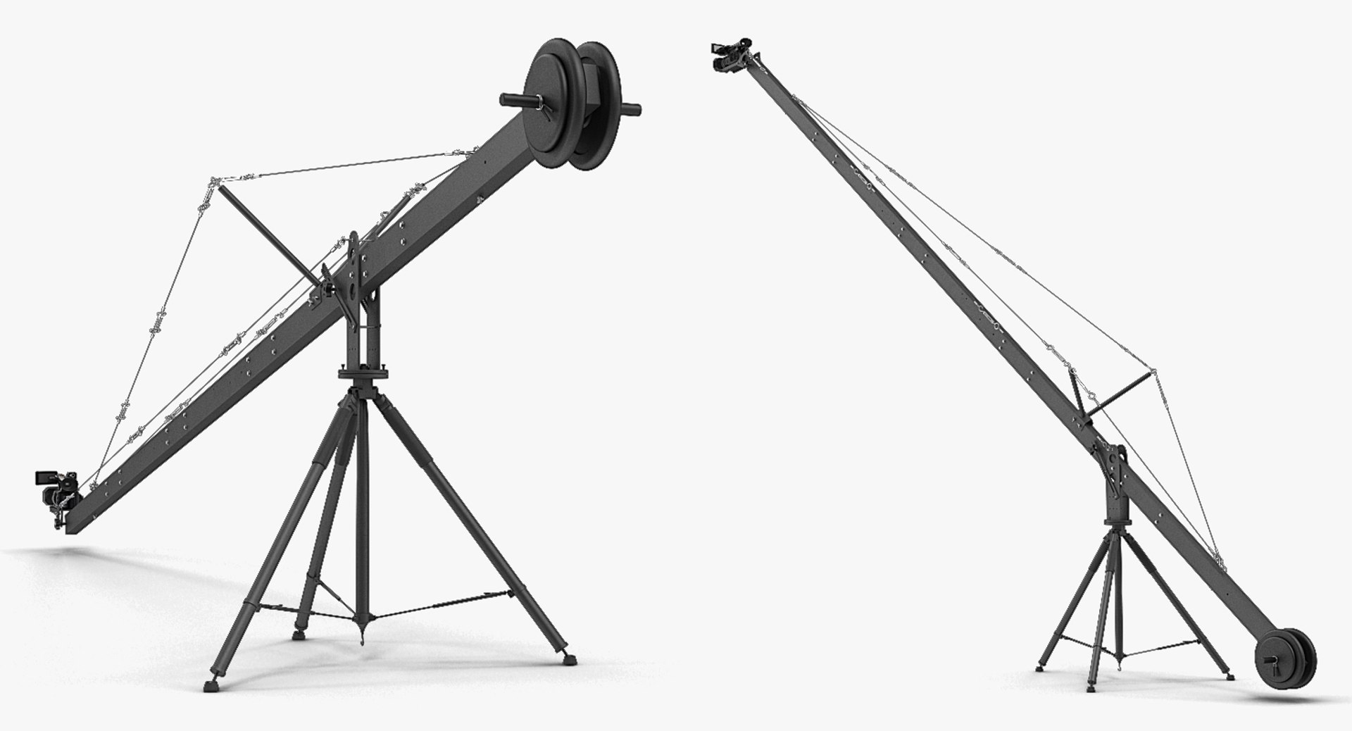 3D Camera Crane Hd Camcorder Model - TurboSquid 1265997