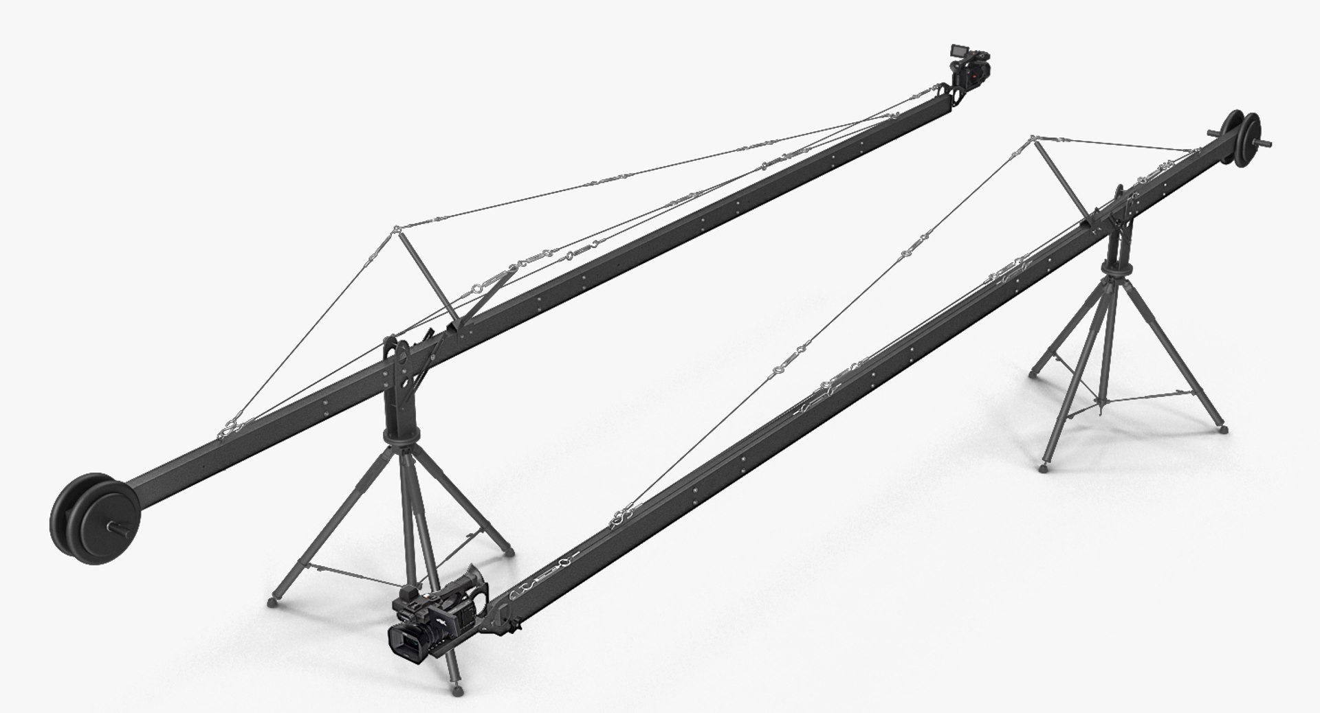 3D Camera Crane Hd Camcorder Model - TurboSquid 1265997