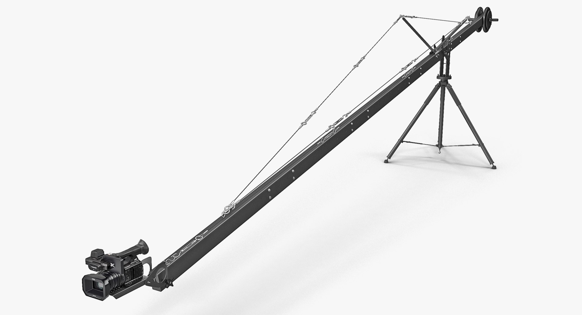 3D Camera Crane Hd Camcorder Model - TurboSquid 1265997