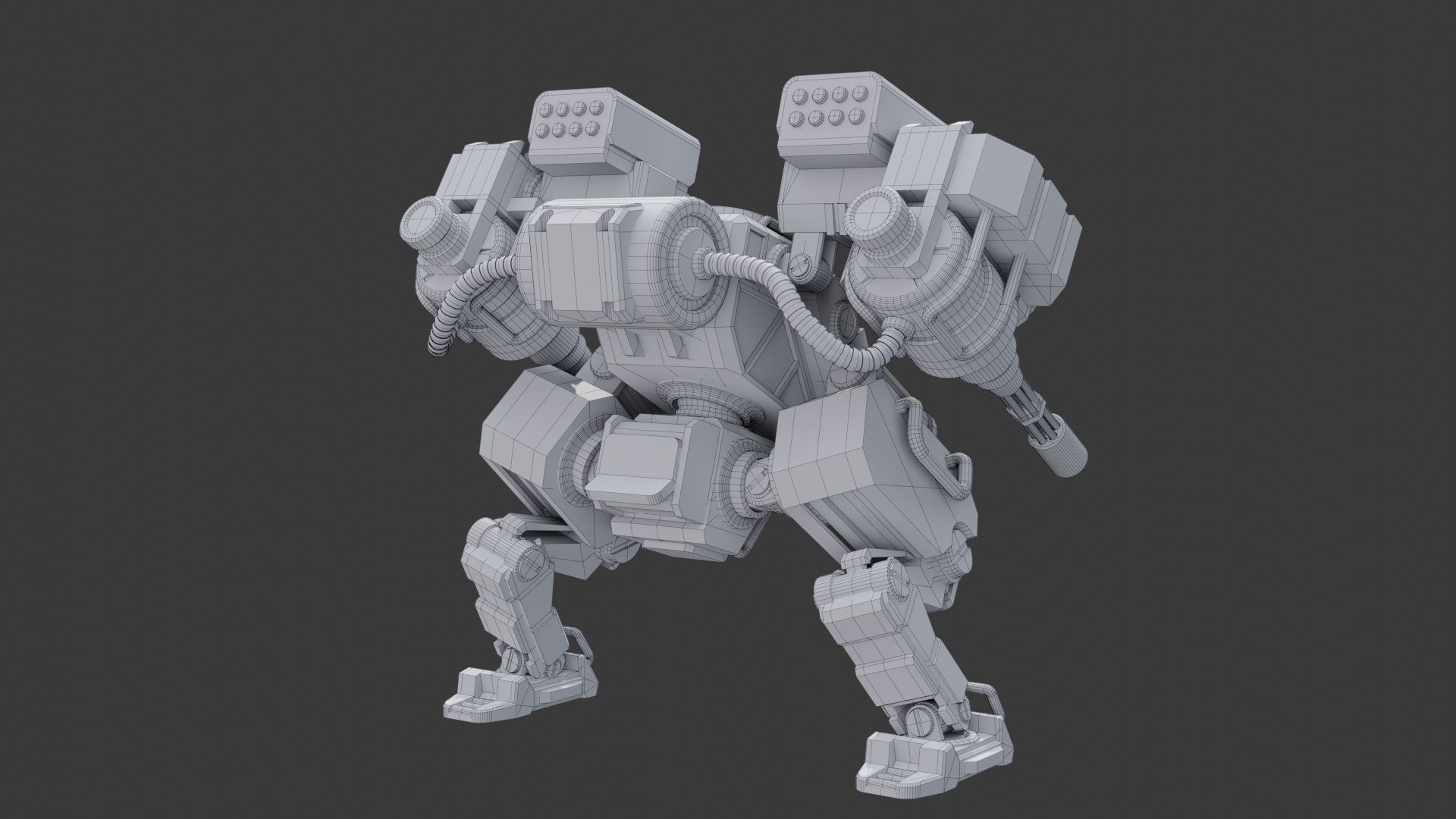 Mech Yellow 3D Model - TurboSquid 1691413