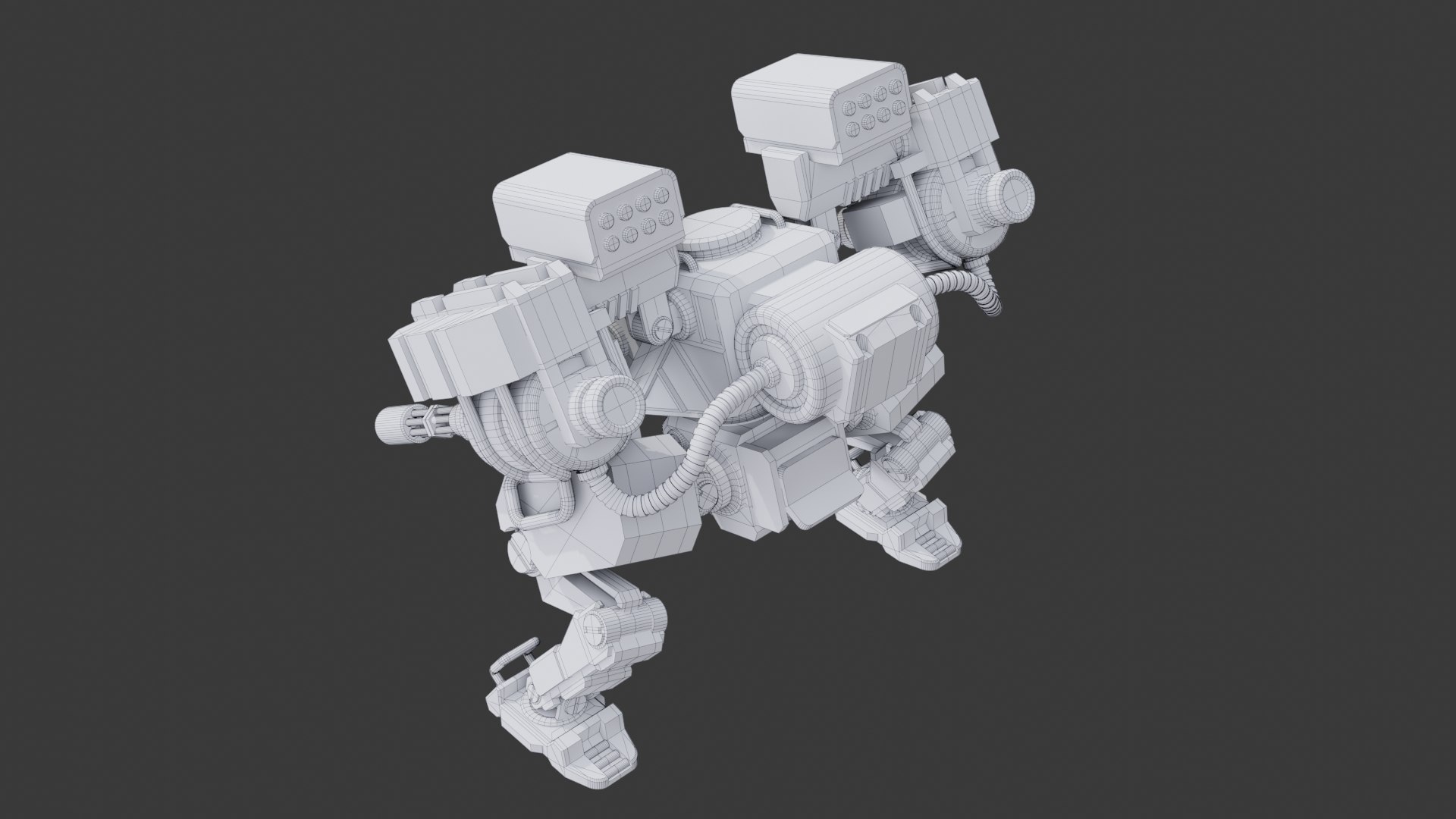 Mech Yellow 3D Model - TurboSquid 1691413