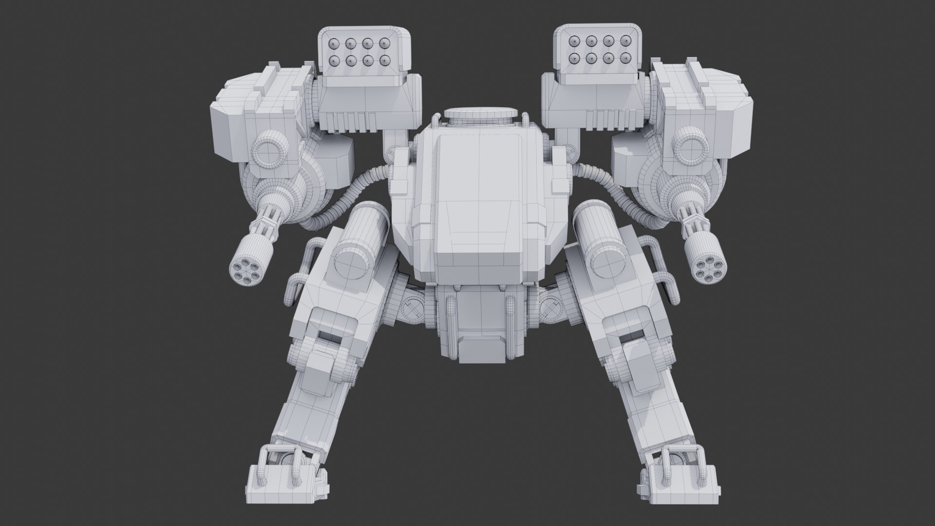Mech Yellow 3D Model - TurboSquid 1691413