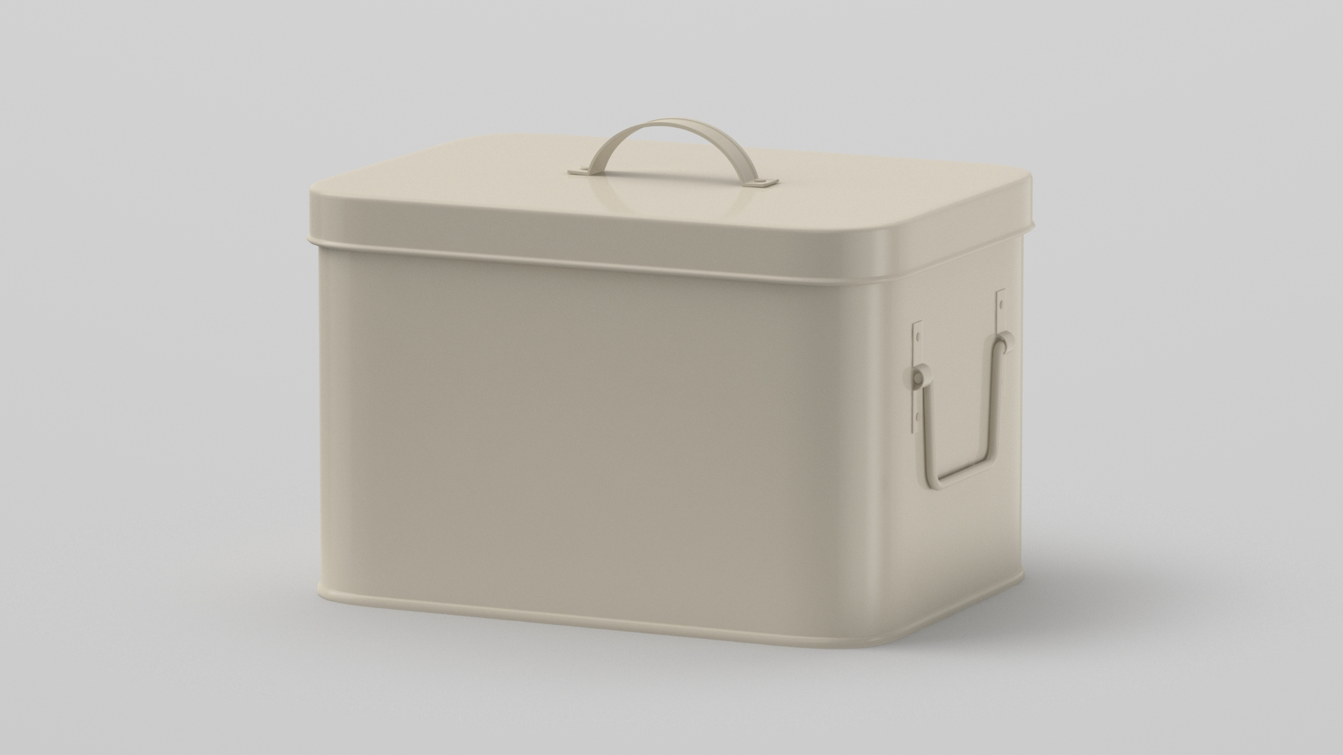 Storage Metal Box Model - TurboSquid 1863660