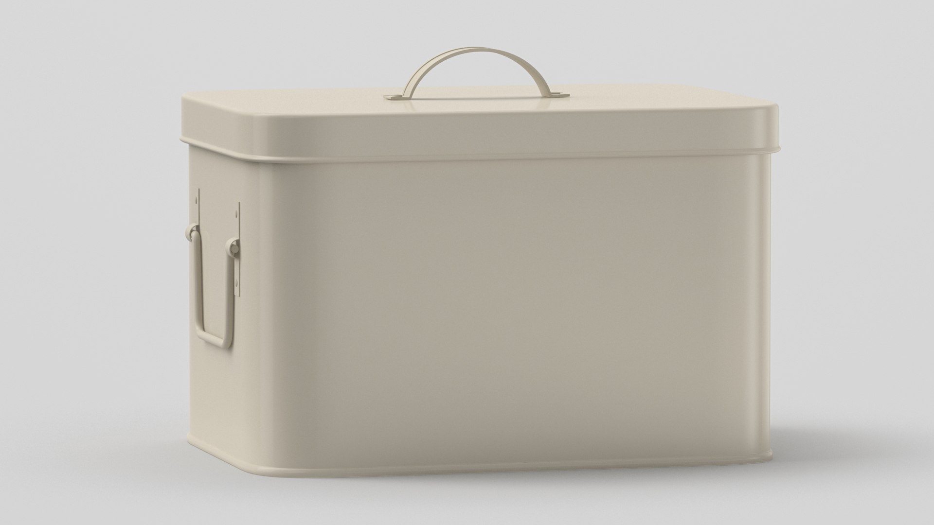 Storage Metal Box Model - TurboSquid 1863660