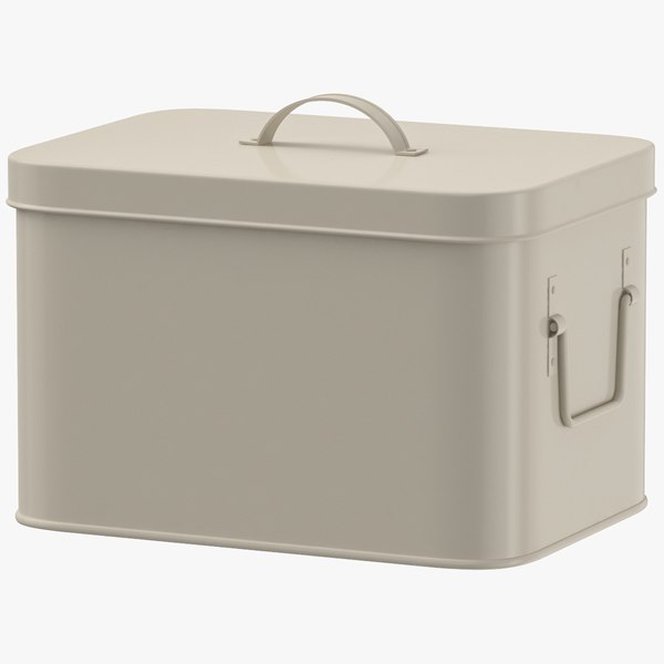 Storage Metal Box model - TurboSquid 1863660