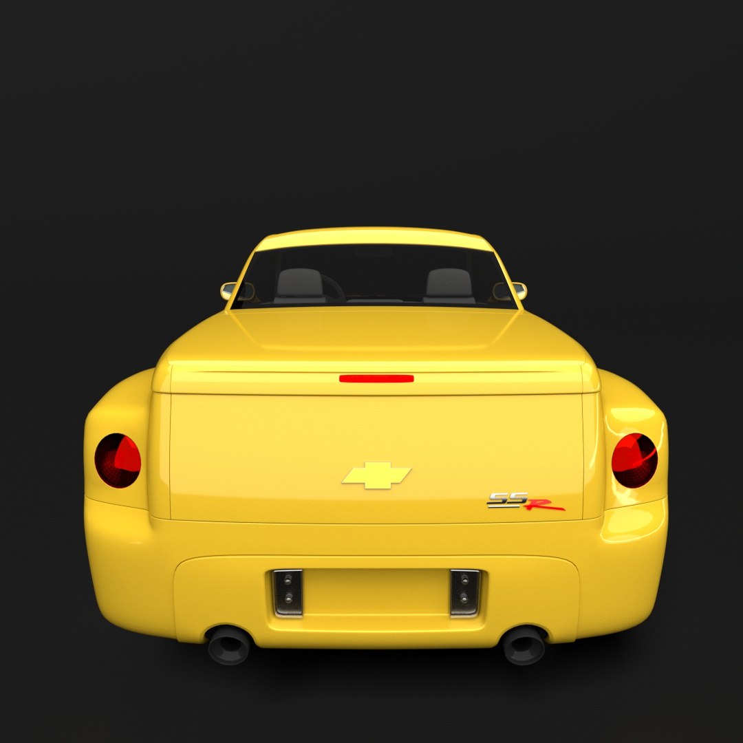 3D Chevrolet SSR - TurboSquid 2316393